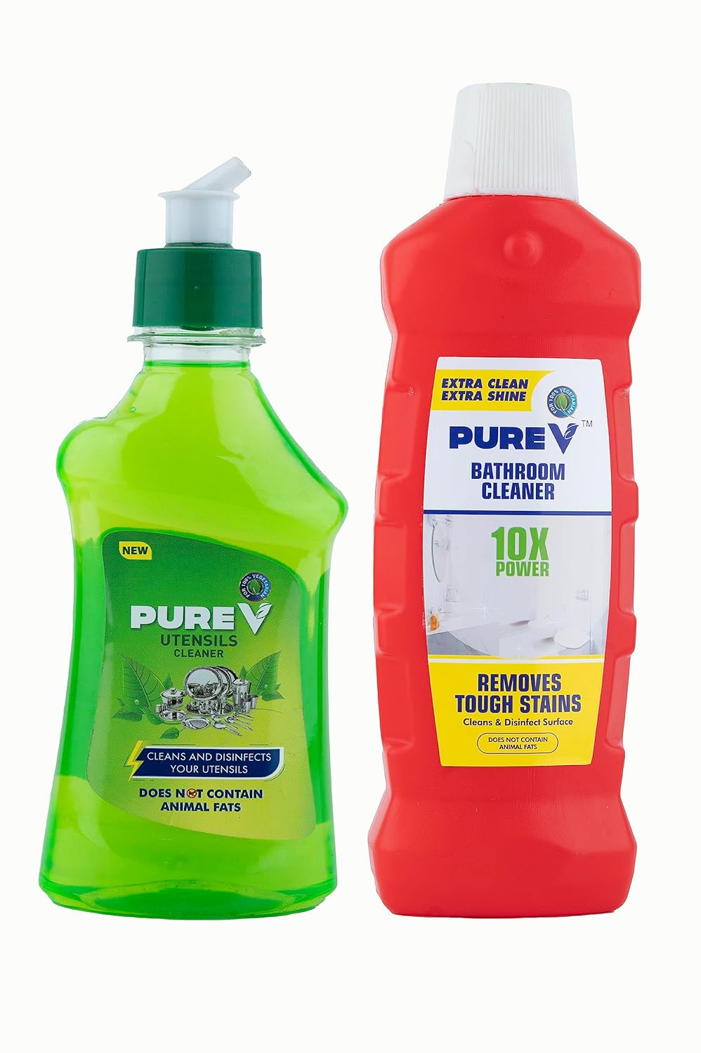 Pure V 0 With With Bathroom Cleaner 500 ML For Cleaning and ...