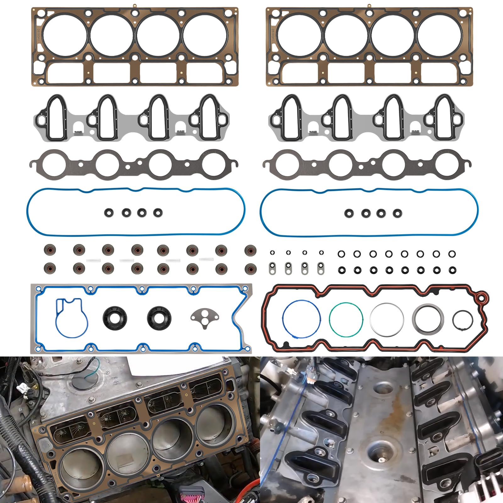 Automotive Sealing Kit FEL-PRO HS 9292 PT-1 Head Gasket Set For ...