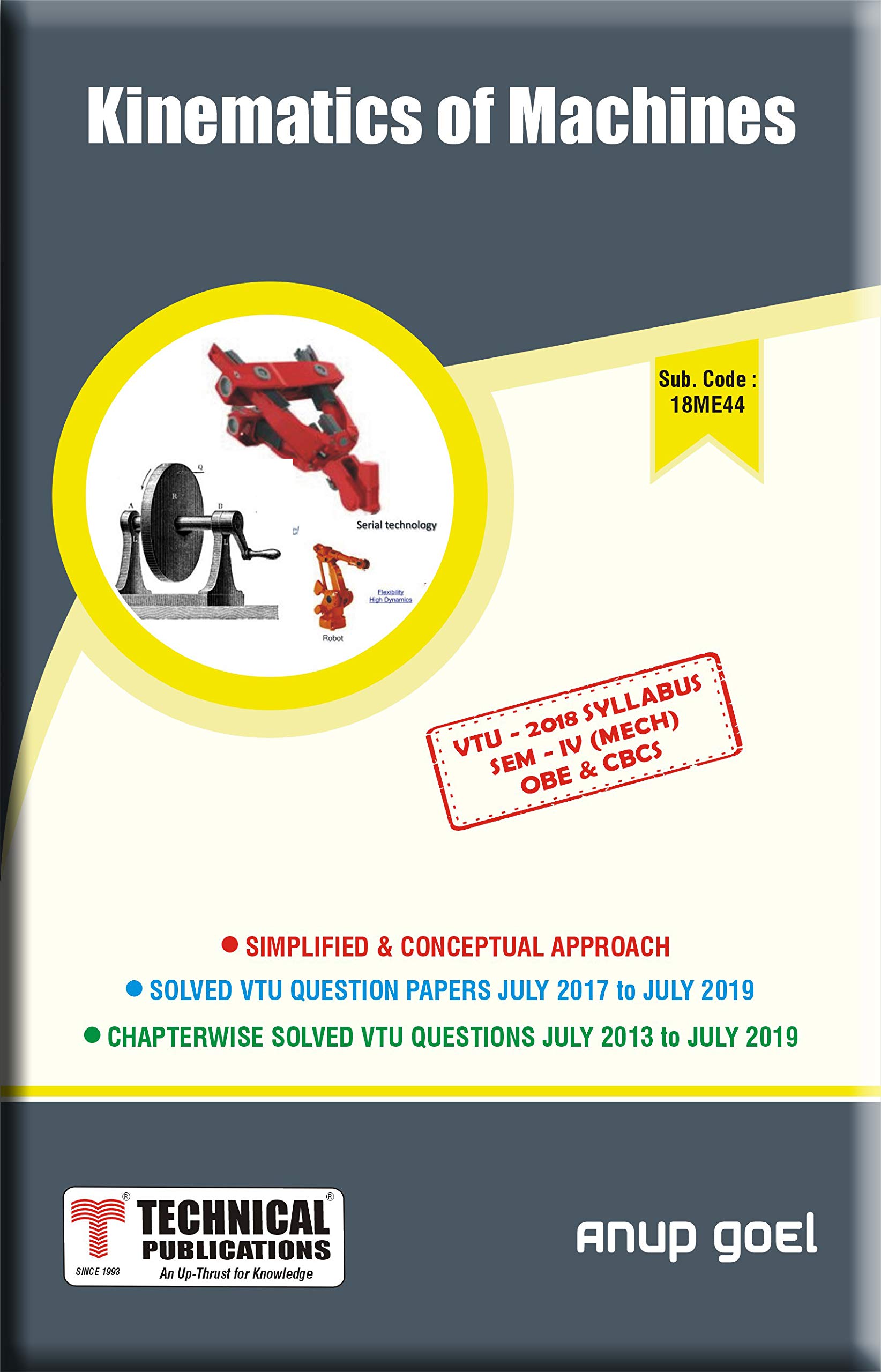 Kinematics of Machines for BE VTU Course 18 OBE & CBCS (IV- MECH ...