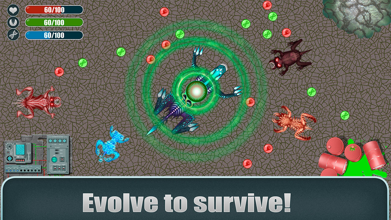 Alien Evolution Simulator: Invaders Xenomorph Creatures | UFO Evolve ...