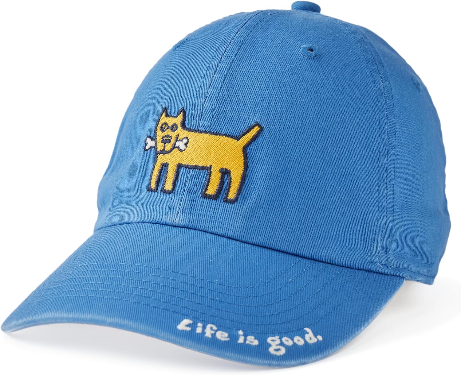 Amazon.com: Life is Good. Vintage Chill Cap Rocket, Royal Blue ...