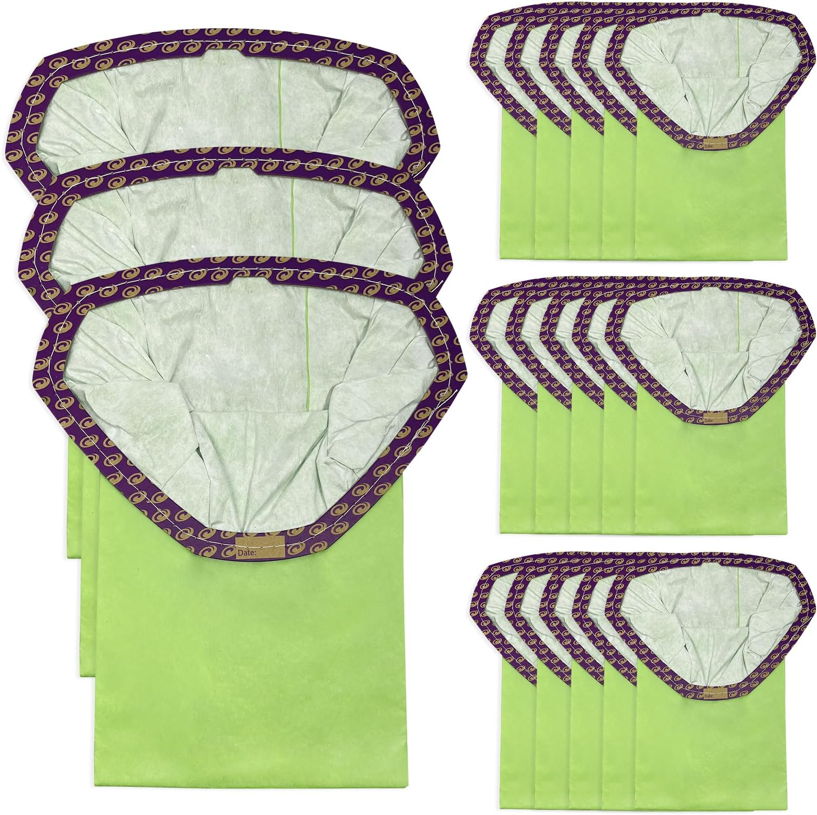 Amazon.com: 6QT Triangle Vacuum Bag Fit on Proteam Super Coach Pro 6 ...