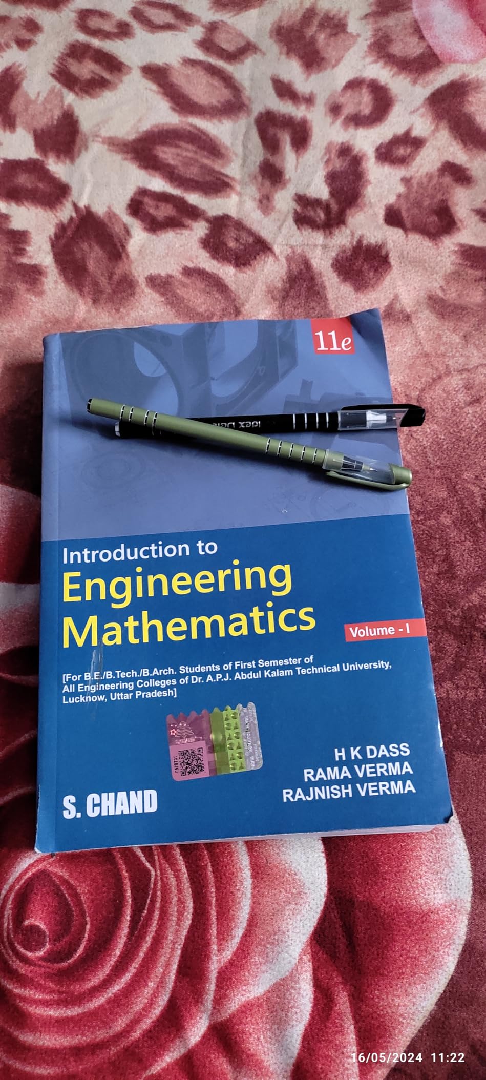 Introduction to Engineering Mathematics Volume-I (For APJAKTU, Lucknow ...