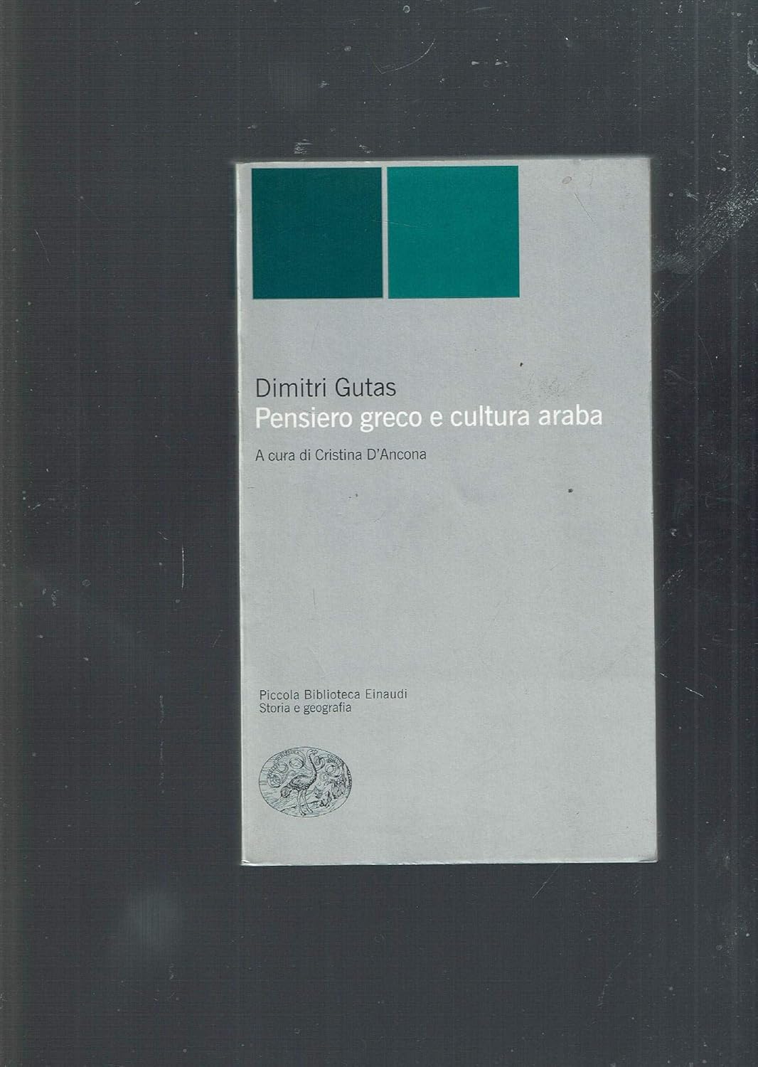 Amazon.com: Pensiero greco e cultura araba: 9788806156572: Gutas ...