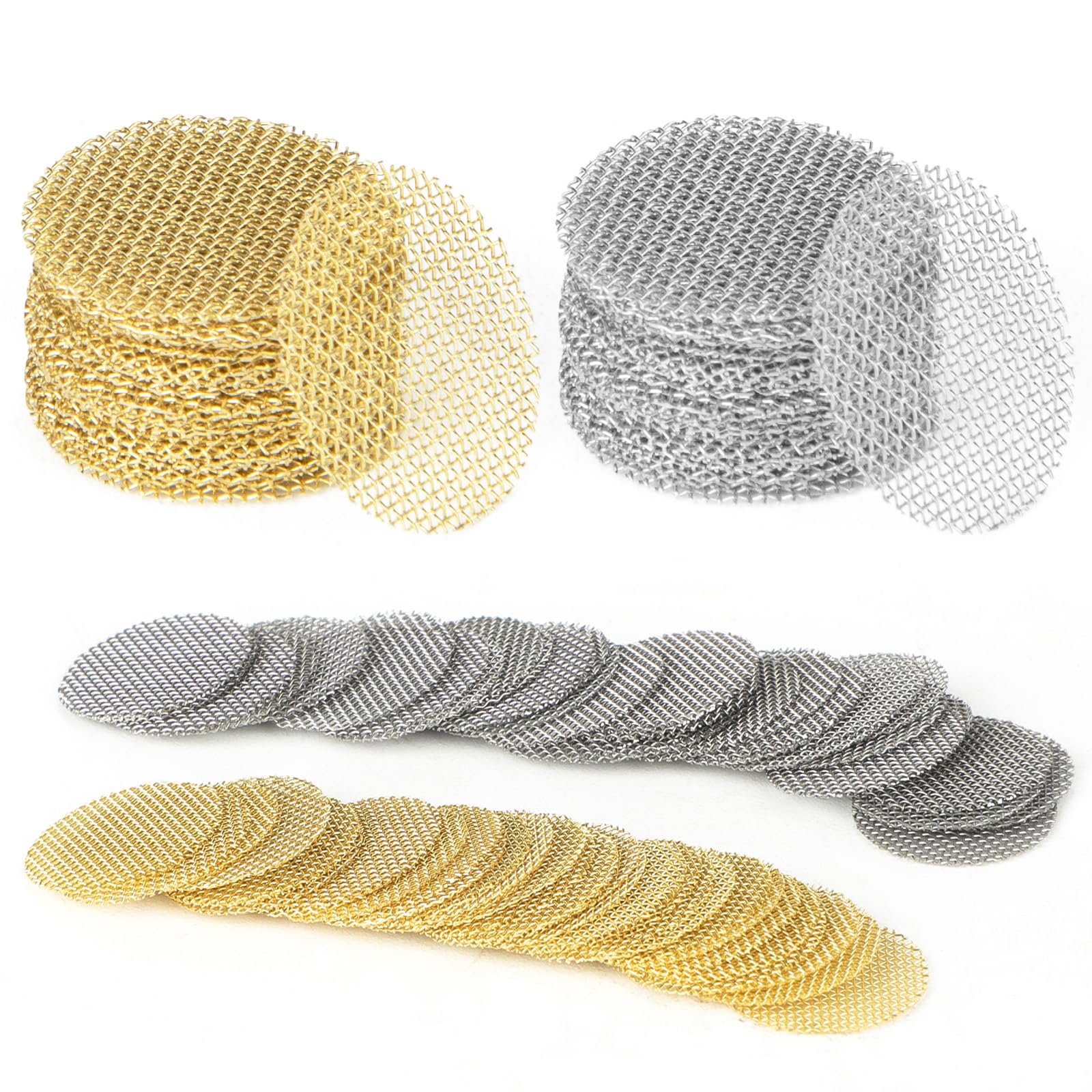 Snapklik.com : Tesonway Pipe Screen, 1/2inch Metal Pipe Screen Filters ...