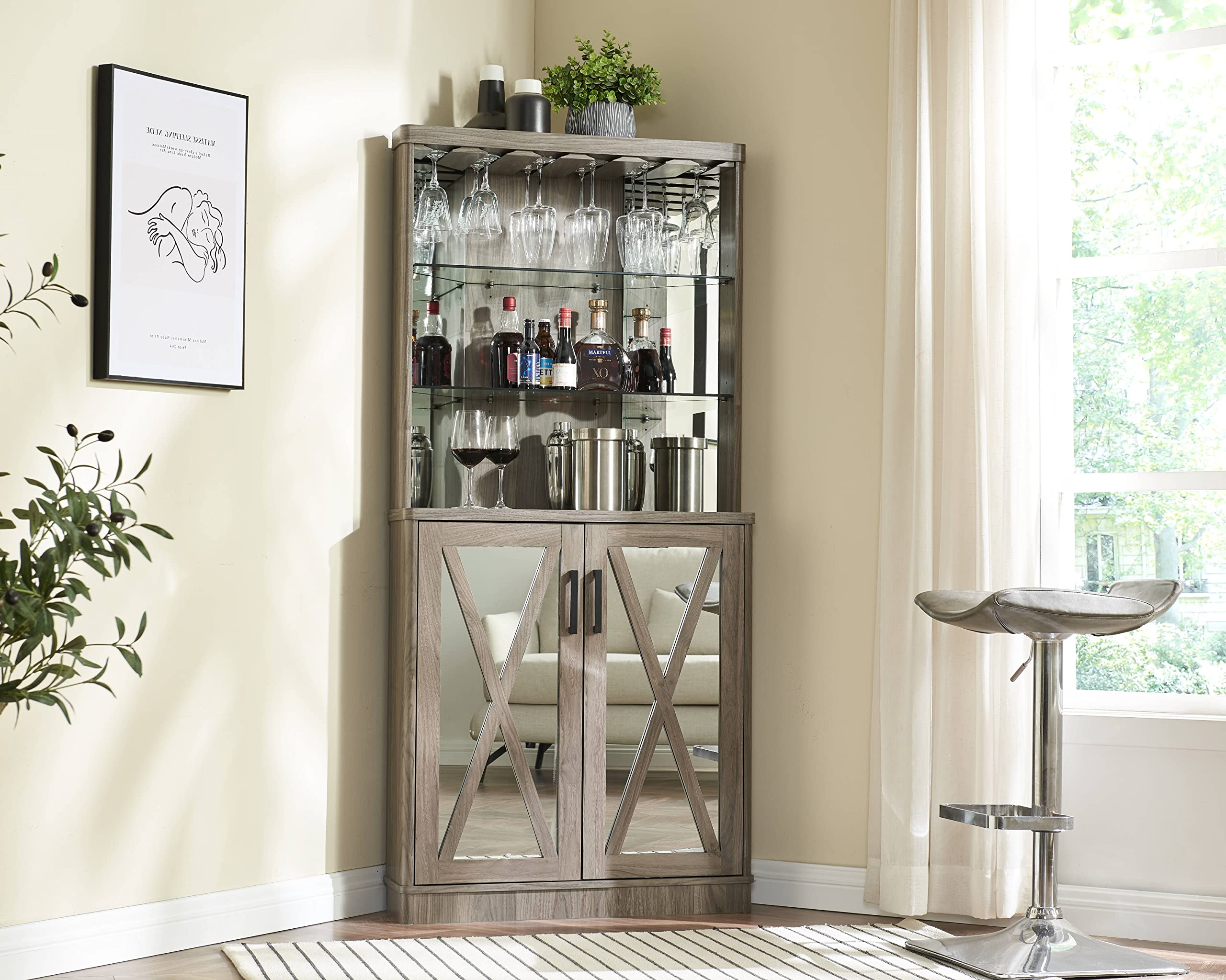 Modern Corner Bar Designs For Home