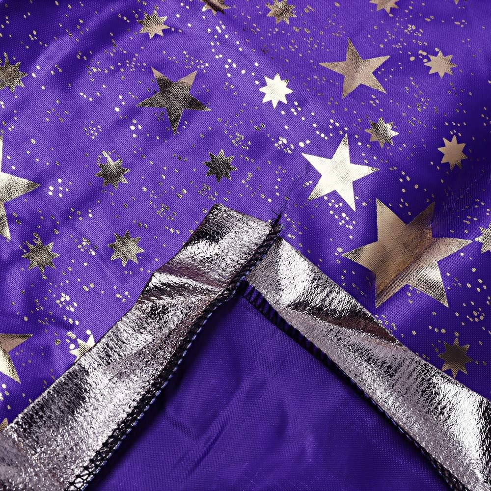 AISHN Wizard Cape with Hat Kids, Halloween Kids Costumes, Witch Cape ...