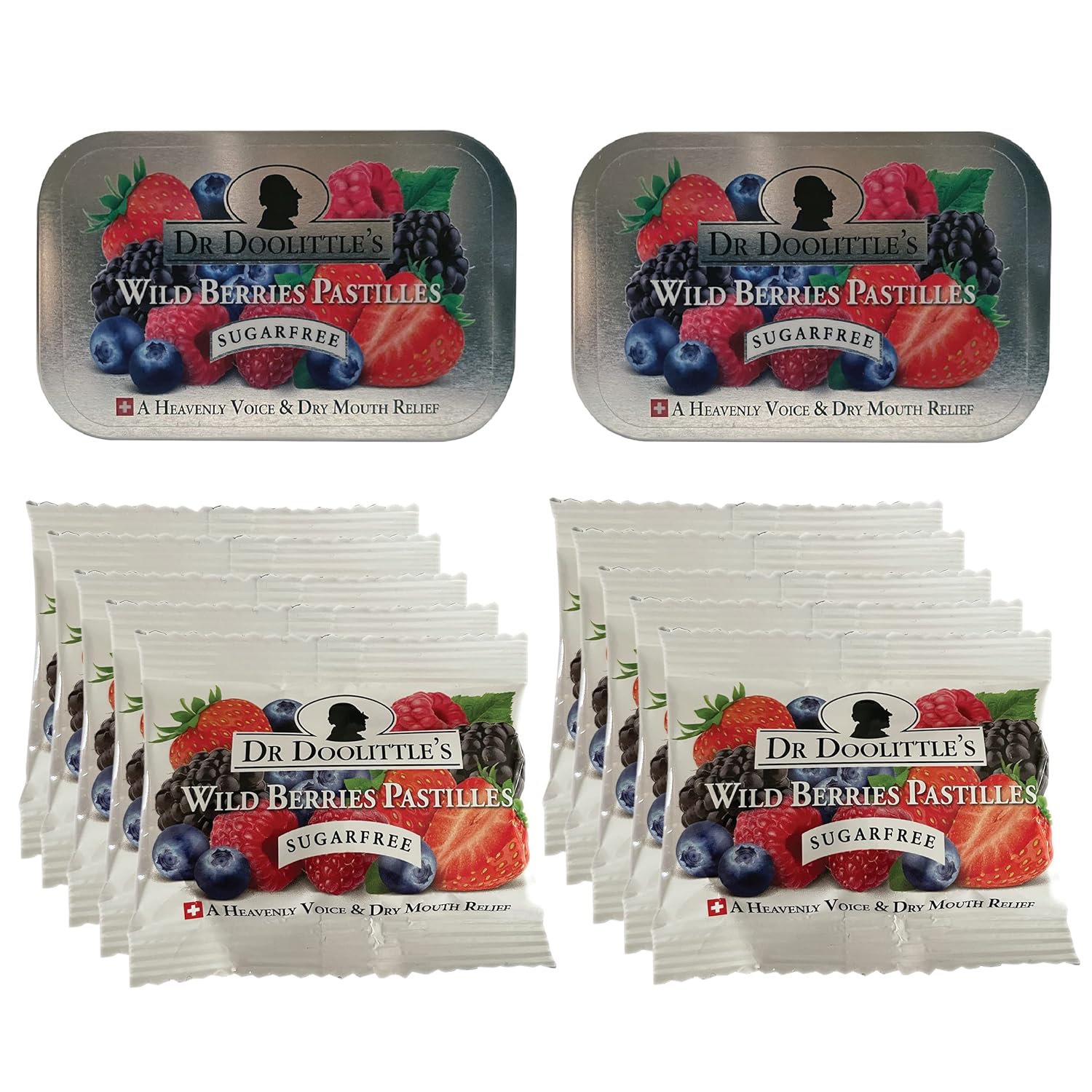 Amazon.com : Dr. Doolittle’s Sugar Free Soft Fruit Pastilles for Voice ...