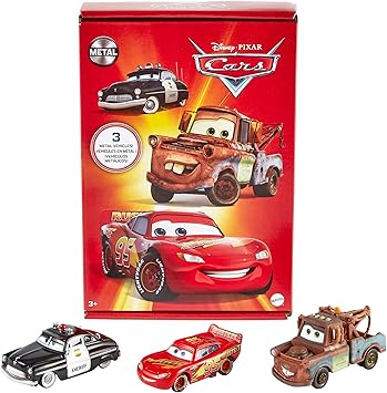 Amazon.com: Mattel Disney and Pixar Cars Toys, Radiator Springs 3-Pack ...