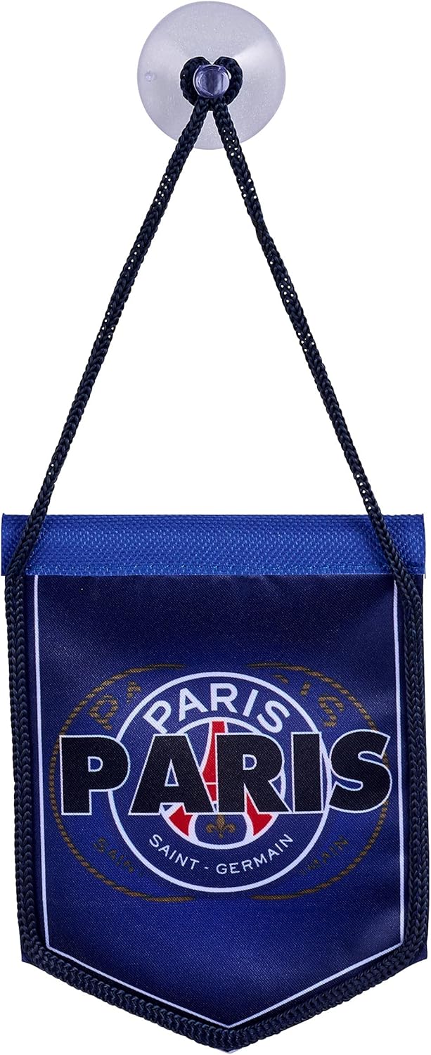 PSG Fanion Collection Officielle Paris Saint Germain - Taille 8 x 10 cm ...