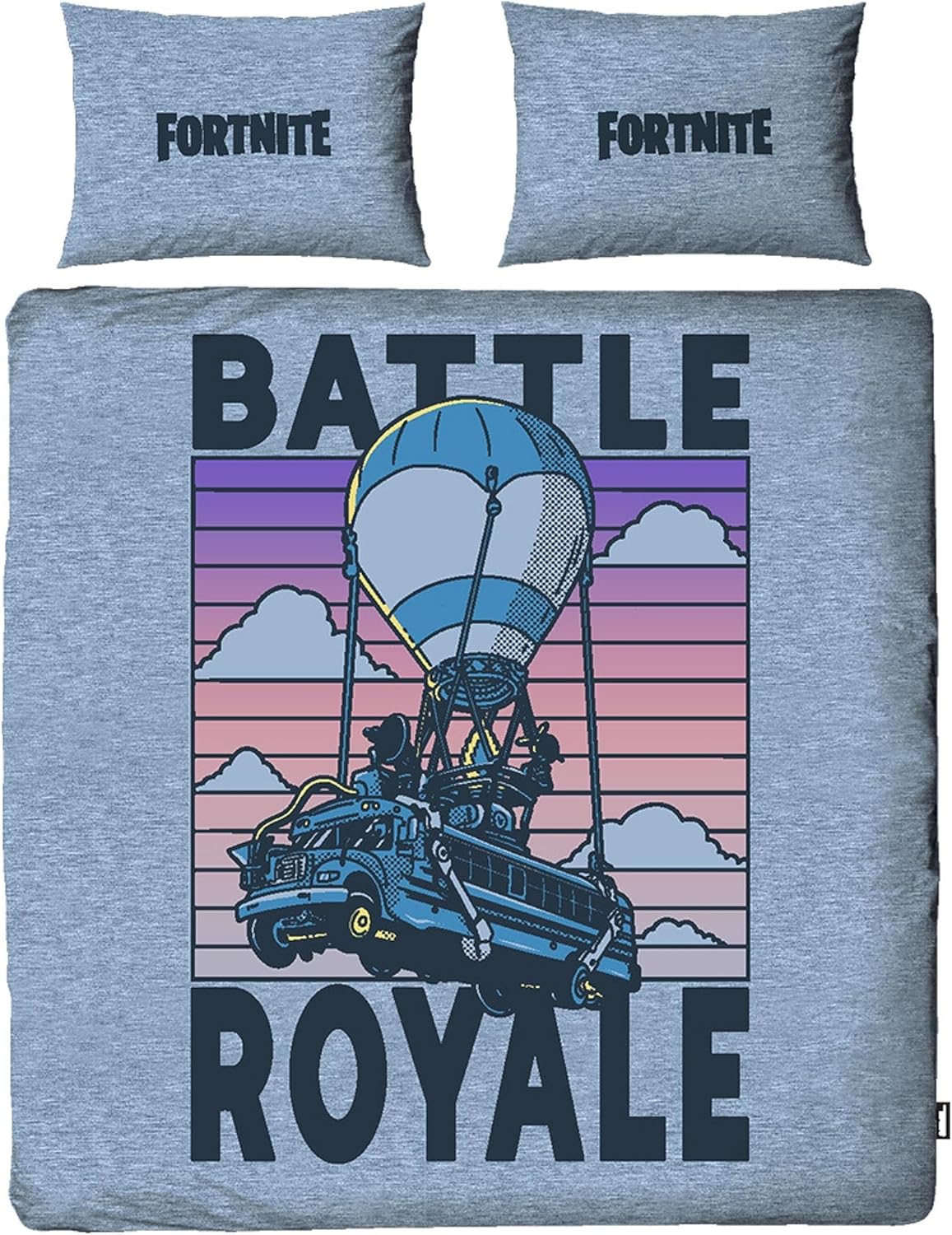 Character World Fortnite Official Double Duvet Cover Set | Battle ...