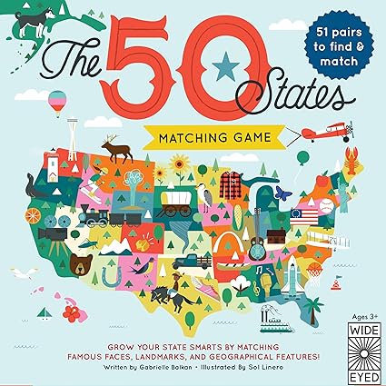 The 50 States Matching Game (Volume 5) (The 50 States, 5): Balkan ...