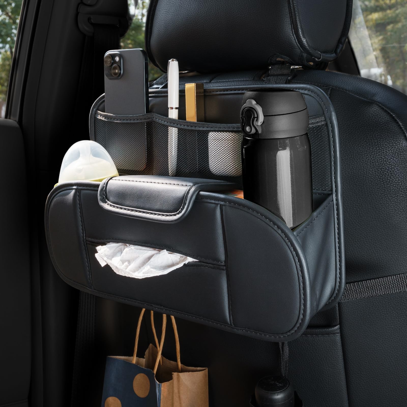 Amazon.com: DAZZLIFE Multi-function Car Backseat Organizer Car Storage ...