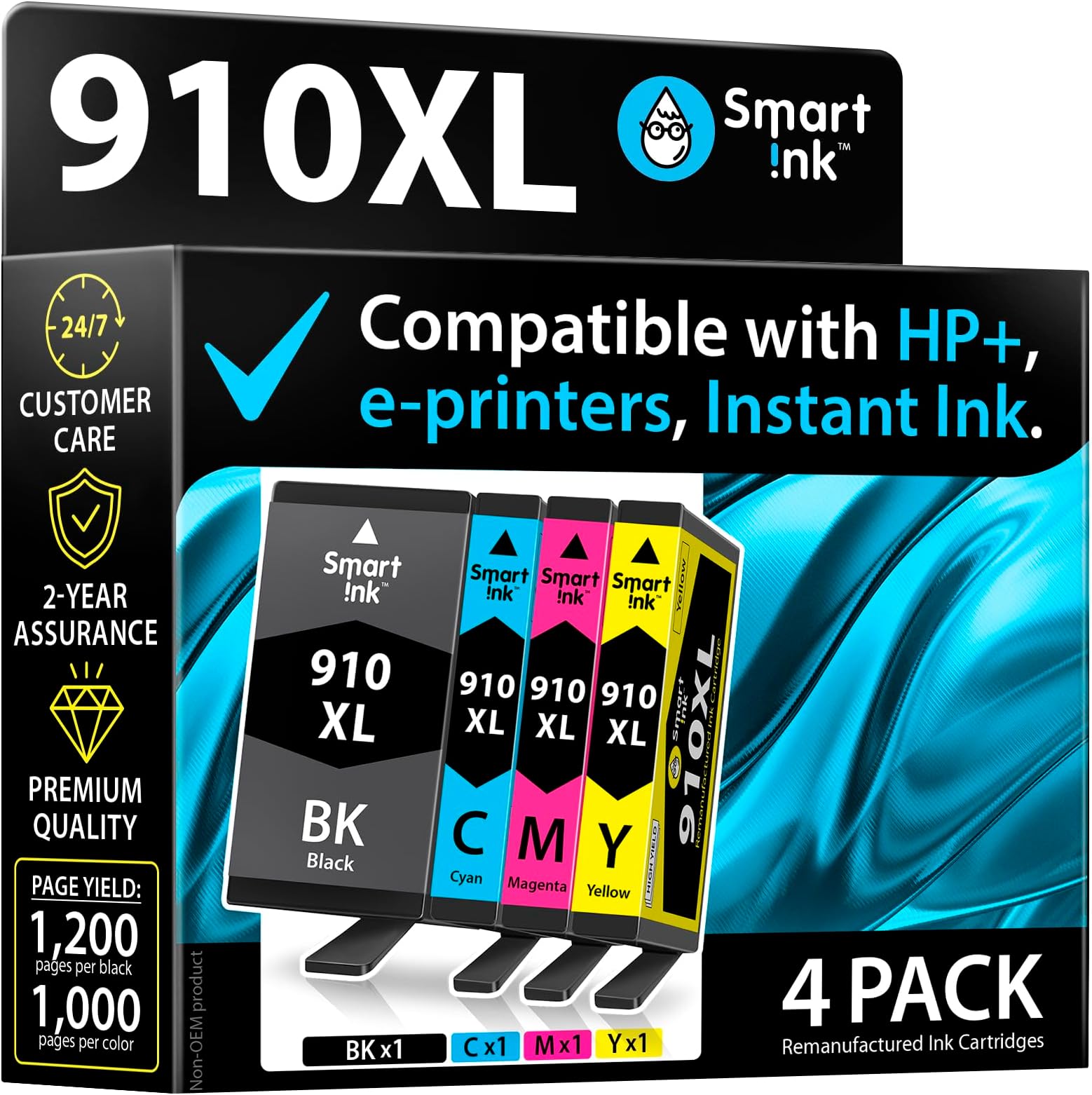 Amazon.com: MR.INK 910XL Ink Cartridges Combo Pack High Yield ...