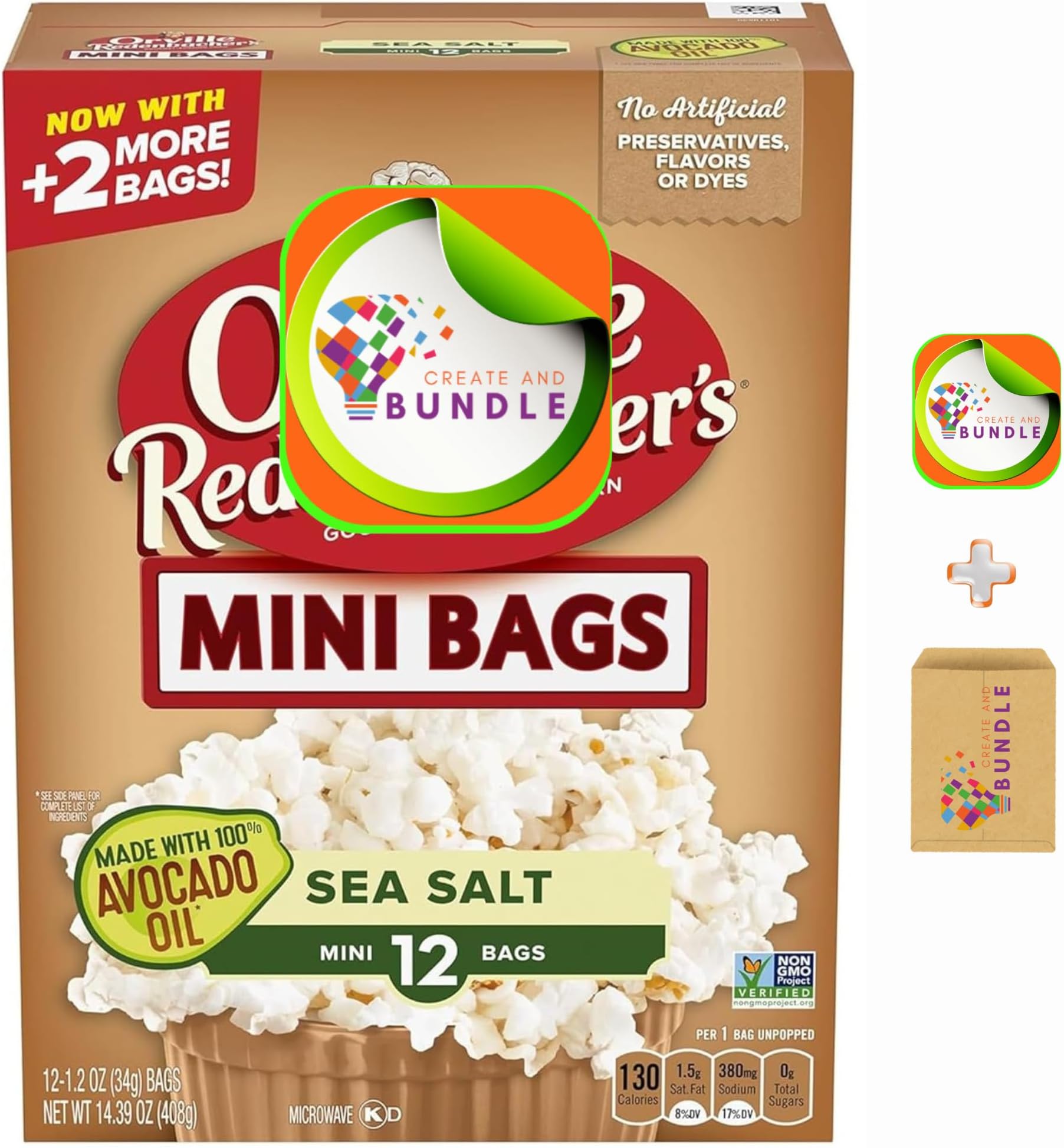 Amazon.com: Smart Pop Popcorn Individual Bags Bundle - Orville ...