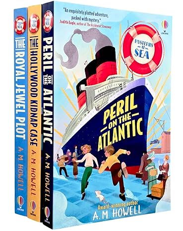 Mysteries at Sea Series By A.M. Howell 3 Books Collection Set (Peril on ...