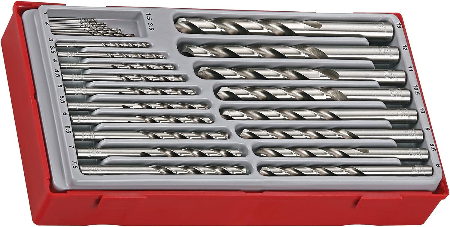 Teng Tools 28 Piece Drill Bit Set Tool control system - TTDB28 : Amazon ...