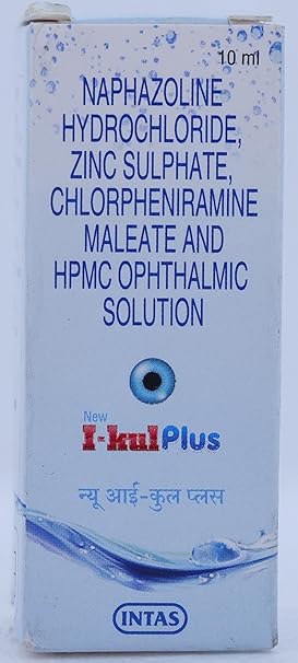 I-Kul Plus - Bottle of 10ml Eye Drops : Amazon.in: Health & Personal Care