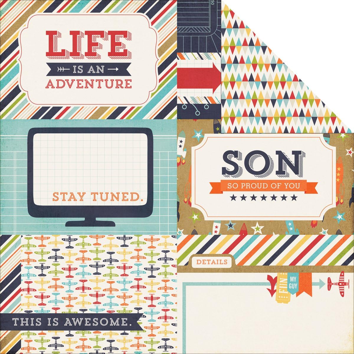 Amazon.com: Doodlebug Page Kit 12 Inch X12 Inch -Essentials Pretty ...