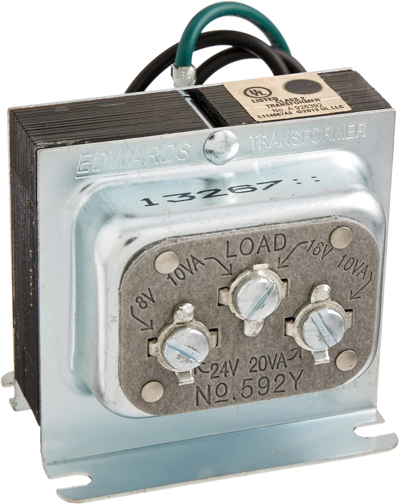 Amazon.com: Edwards Signaling 592Y 240V/24V 40W Transformer ...