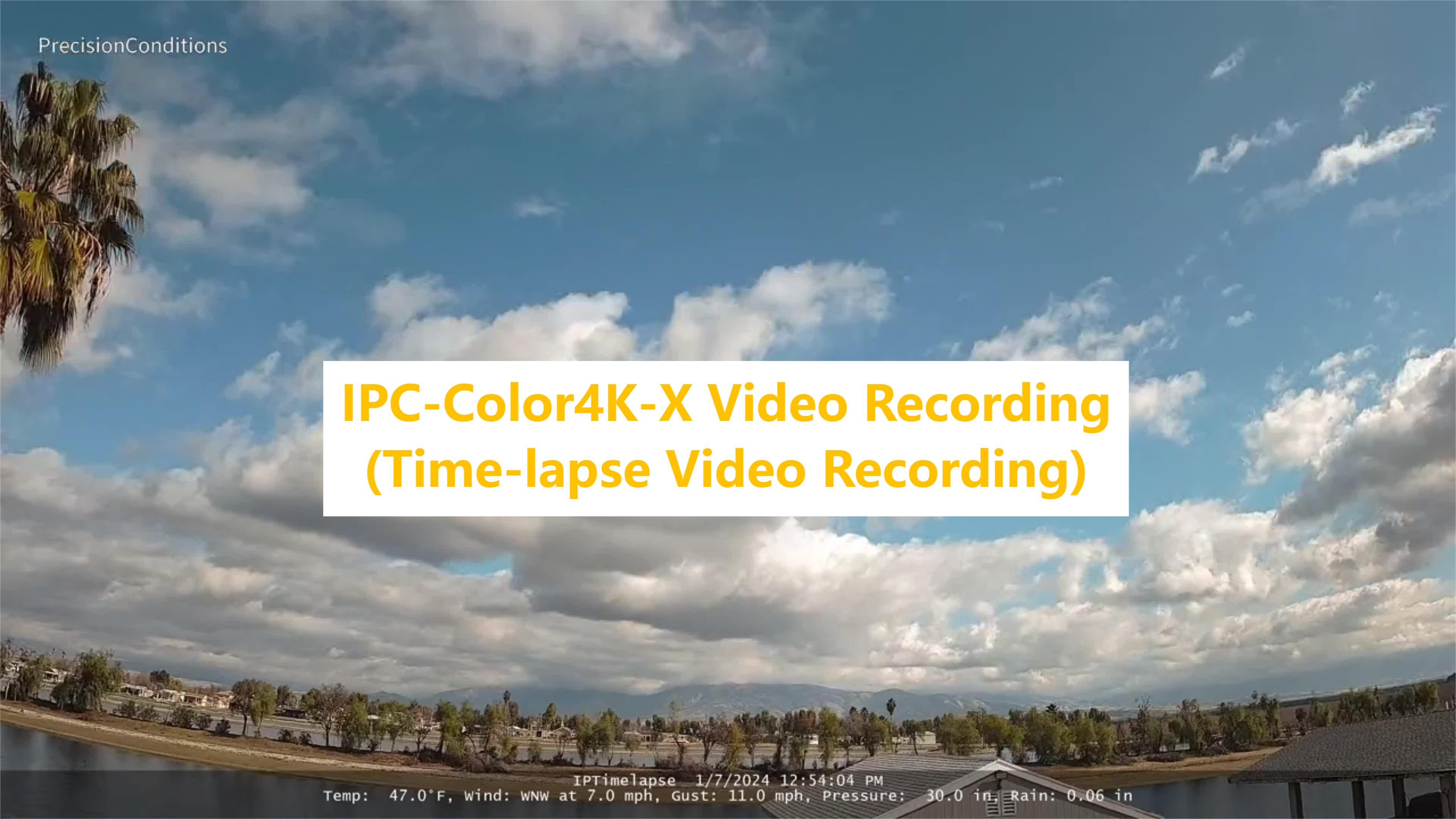 Watch 4K Full Color 8MP IP Camera IPC-Color4K-X on Amazon Live