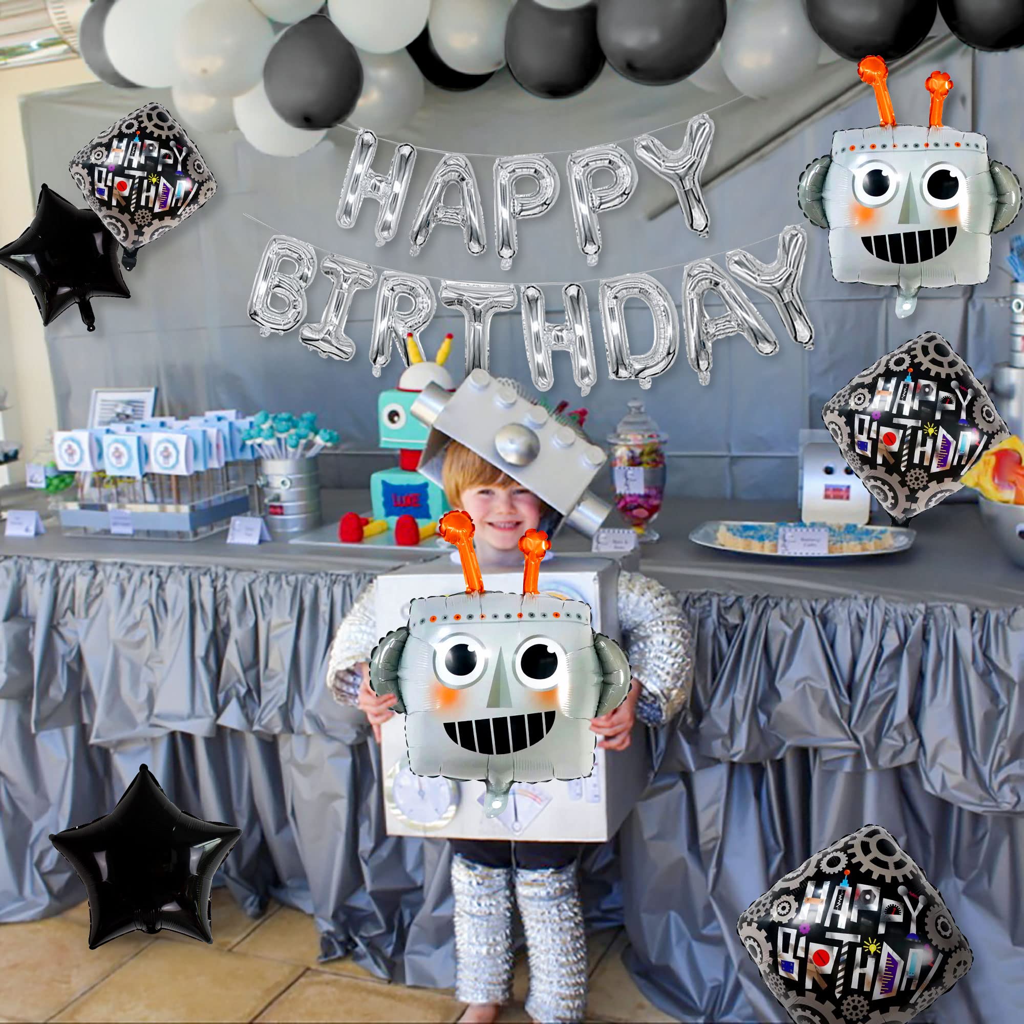Robot Themed Boys Birthday Robot Cake Ideas For Birthdays And Baby