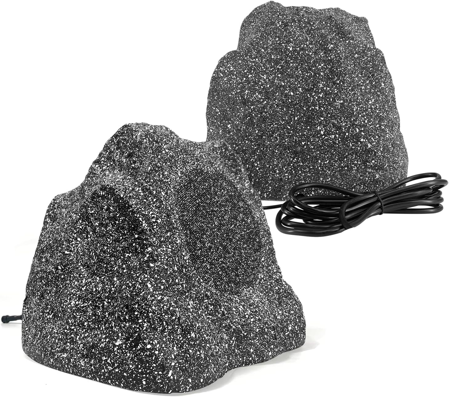 Amazon.com: STUDIOFINIX 8" Outdoor Rock Bluetooth Speakers Waterproof ...