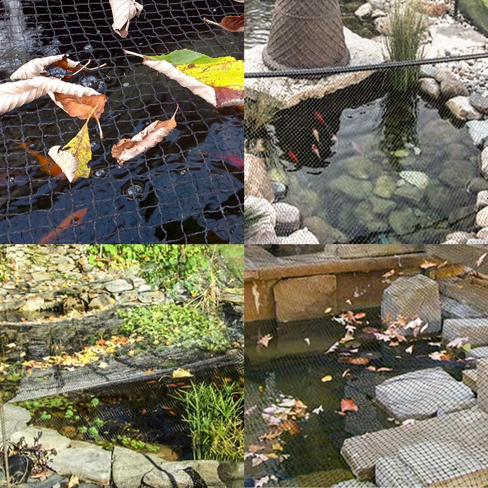 Snapklik.com : Kio Pond Netting,2030FT,3/8 Mesh Pond Netting For Koi ...