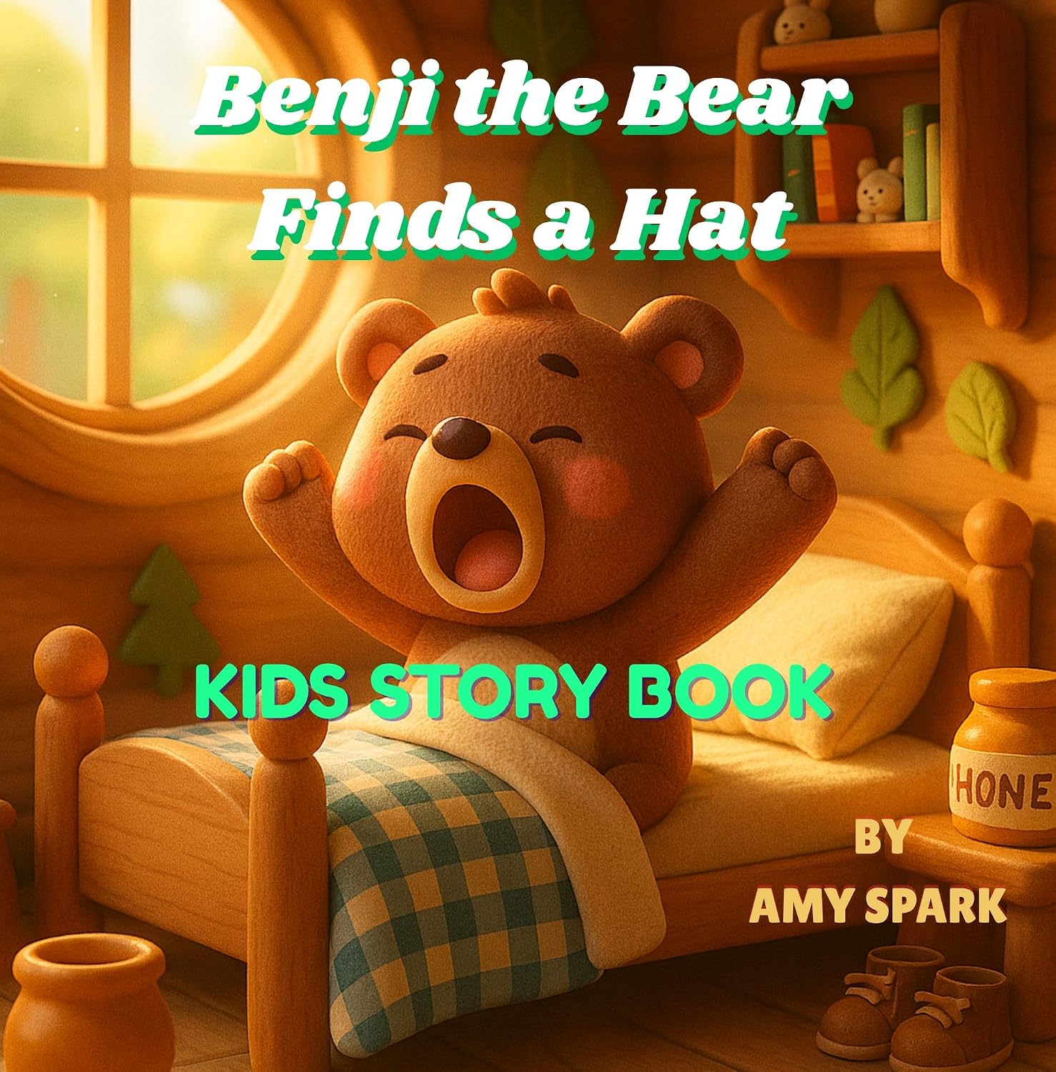 Benji the Bear Finds a Hat : Kids Story Book eBook : Spark, Amy ...
