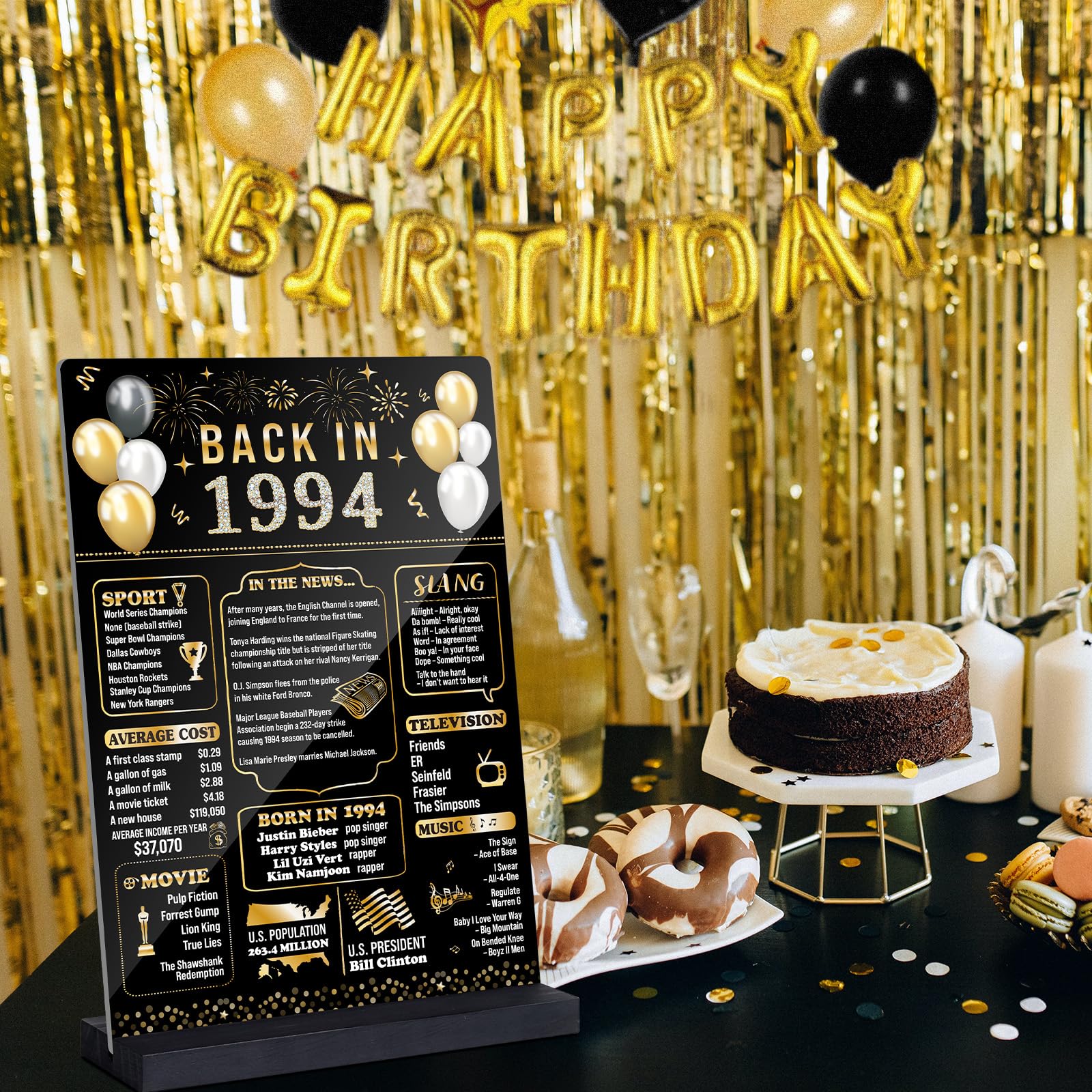Snapklik.com : 30th Birthday Decorations For Him, 30th Anniversary ...