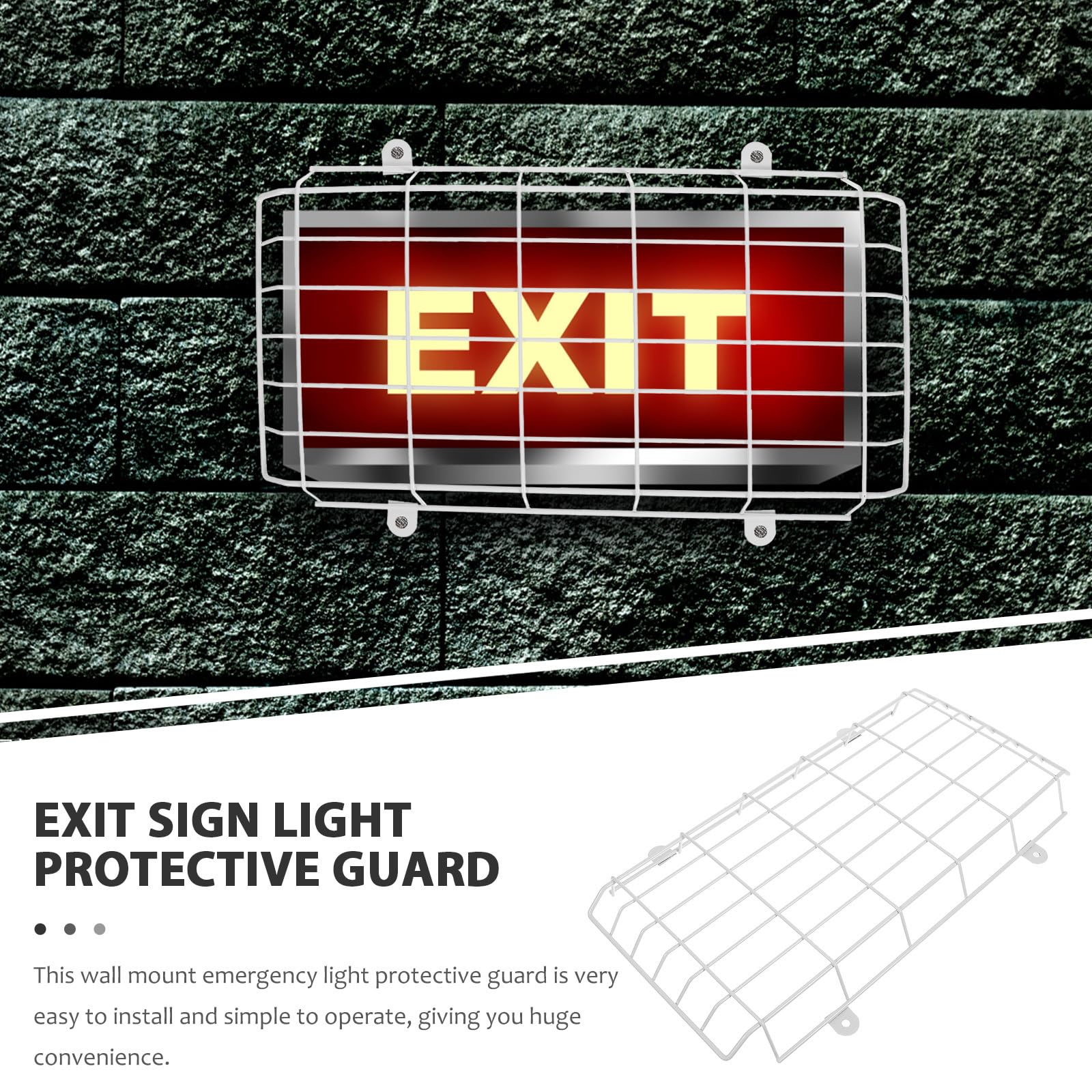 Emergency Light Cage Covers Emergency Lighting Cages Page STI