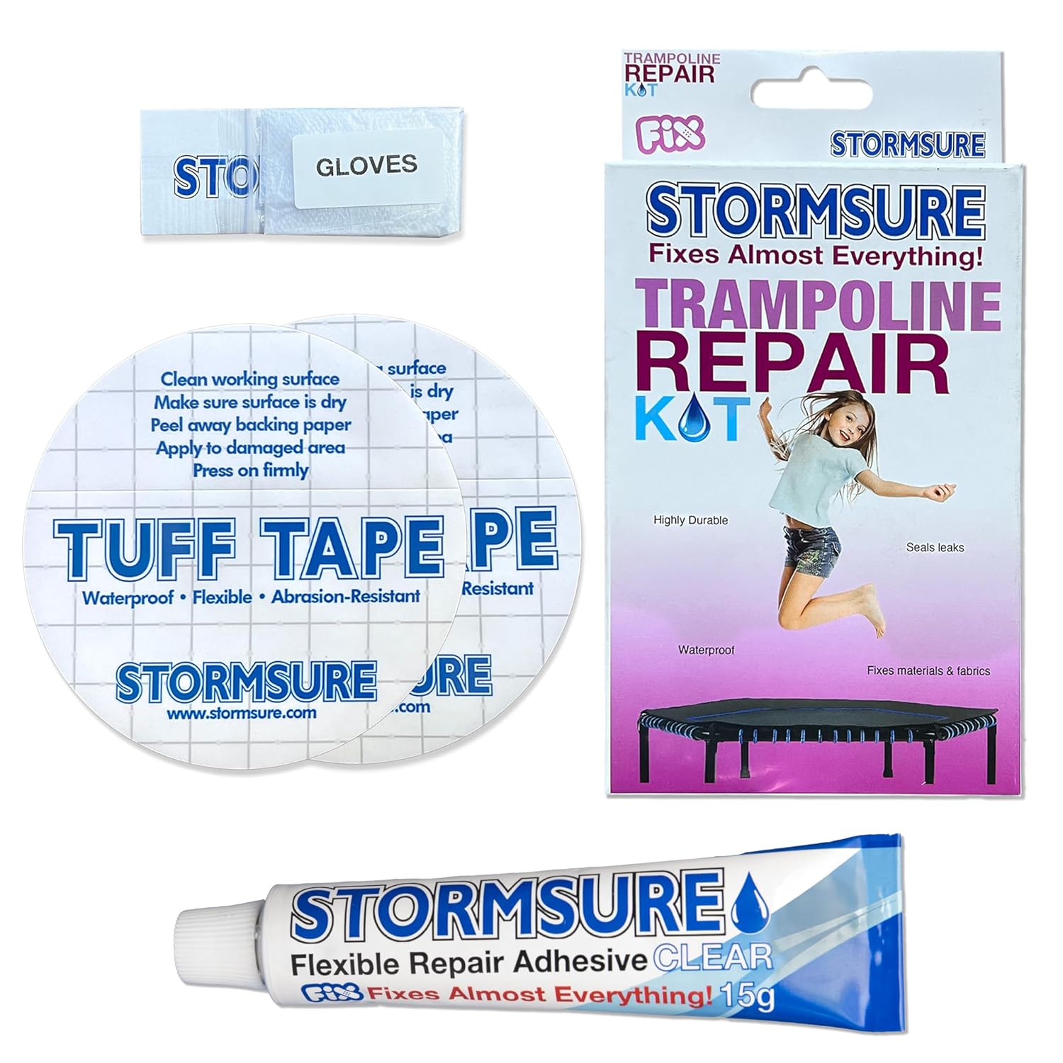 Stormsure Trampoline Repair Kit : Amazon.ca: Sports & Outdoors