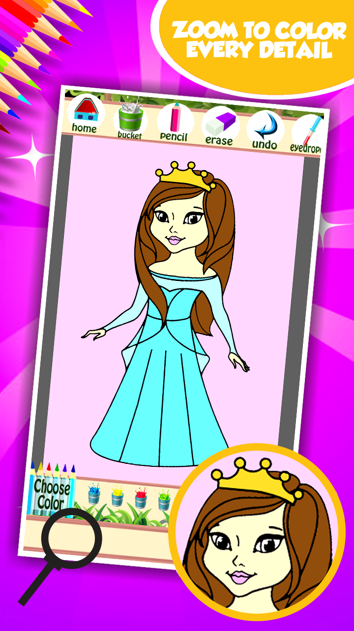 Princess Coloring Book - App on Amazon Appstore