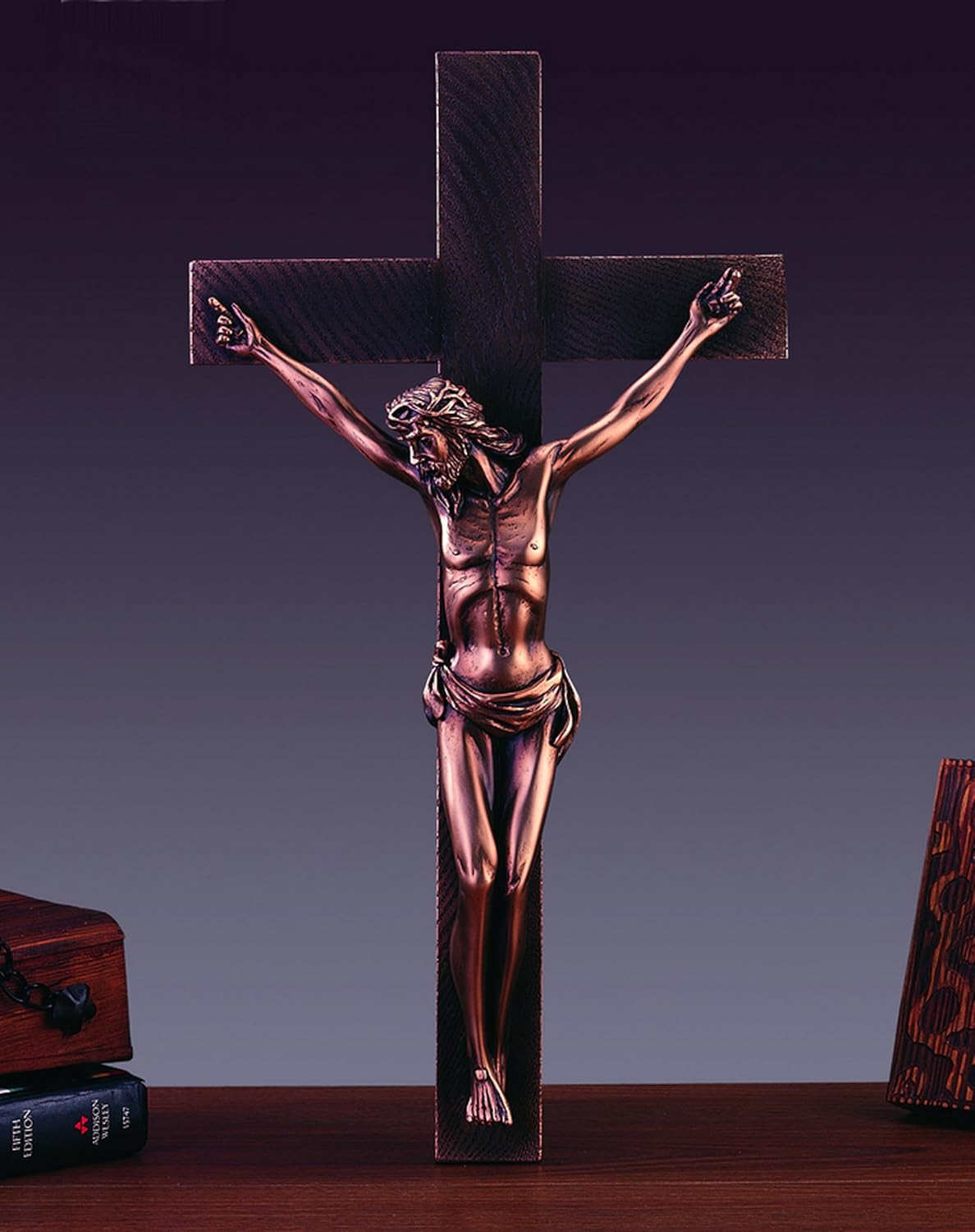 Amazon.com: Jesus on Cross Statue : Home & Kitchen