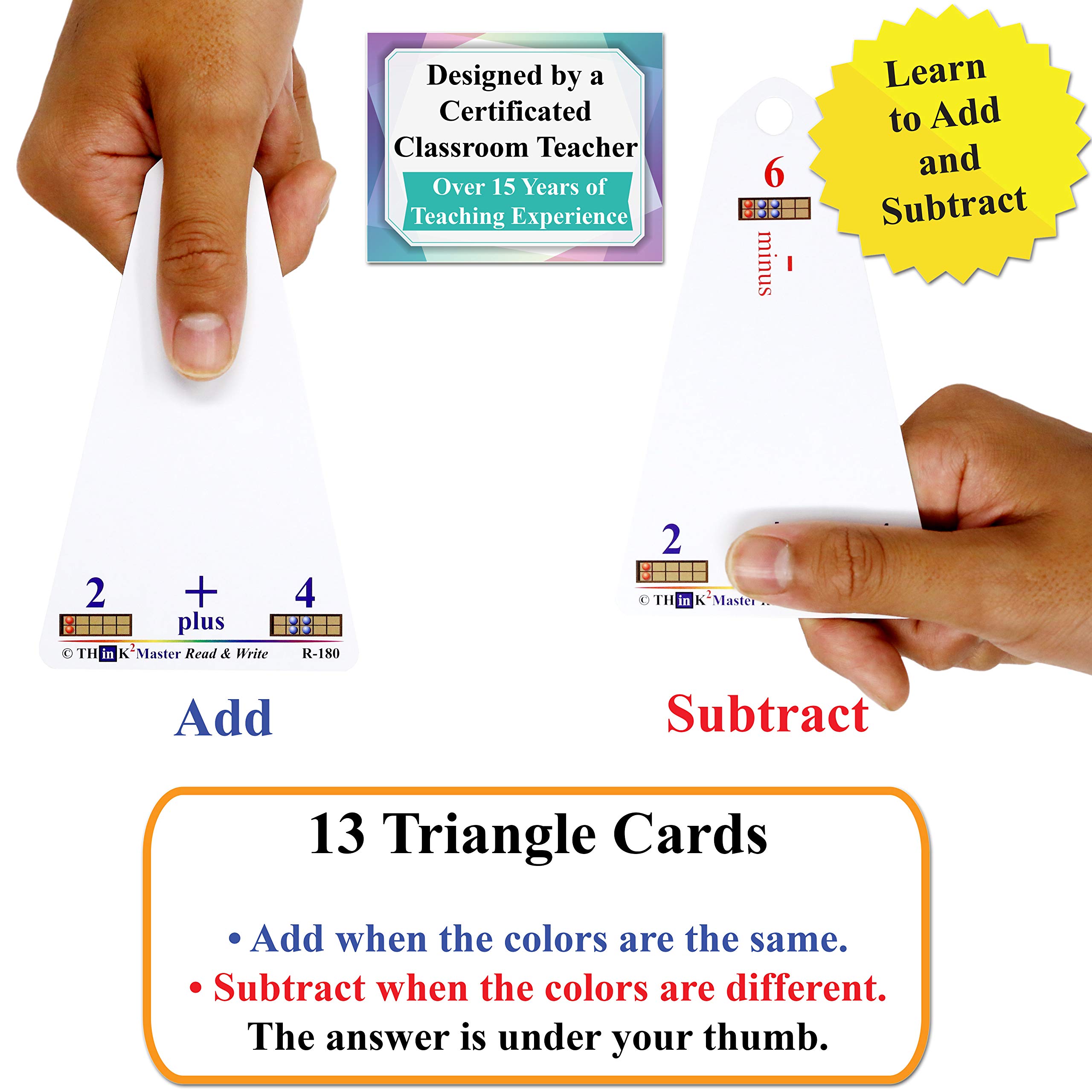 THINK2MASTER Premium 186 Laminated Alphabet, Sight Words & Phonics ...