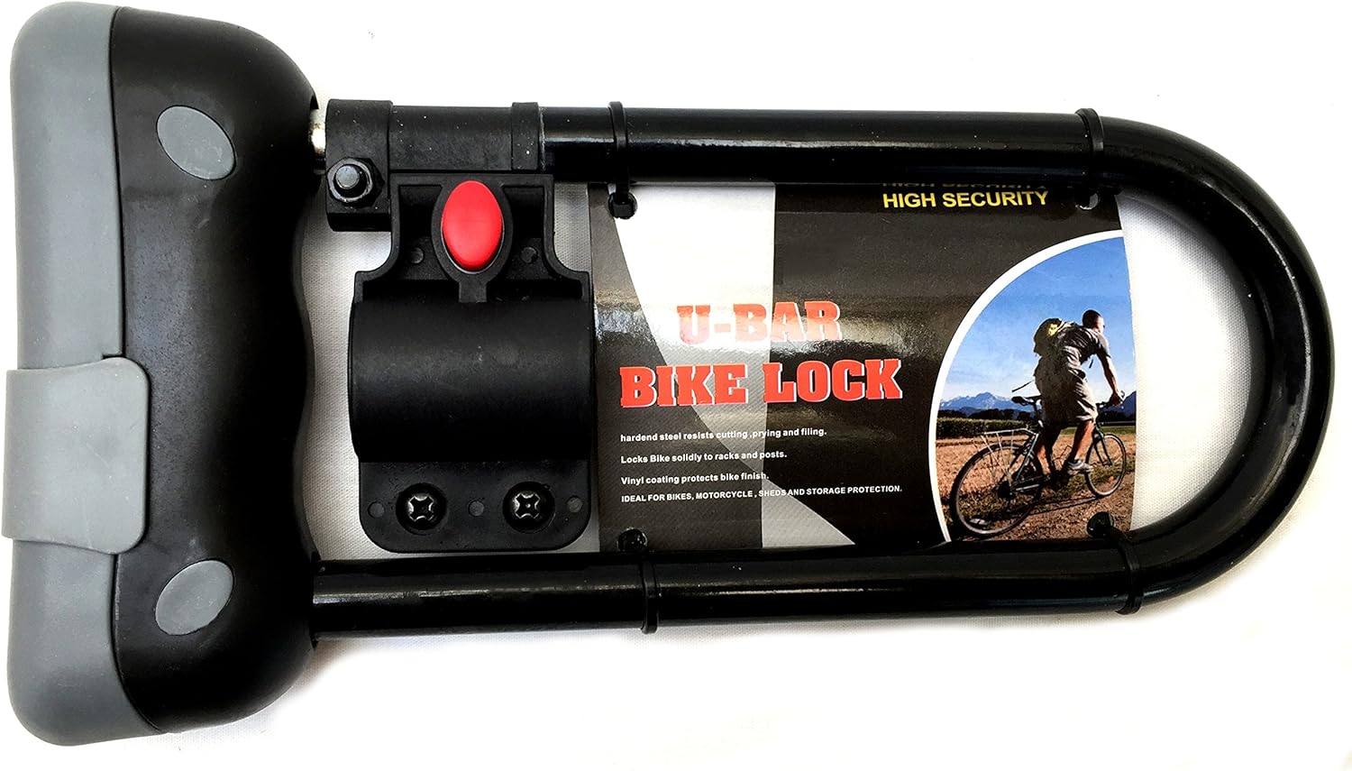 Amazon.com: Unique Imports Hardened Steel High Security U-Lock Bike ...