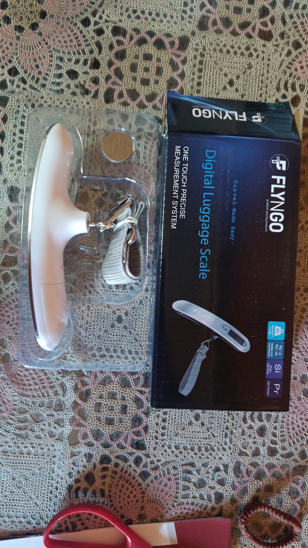 FLYNGO Weight Machine For Luggage Weighing Scale For Luggage Capable Up ...