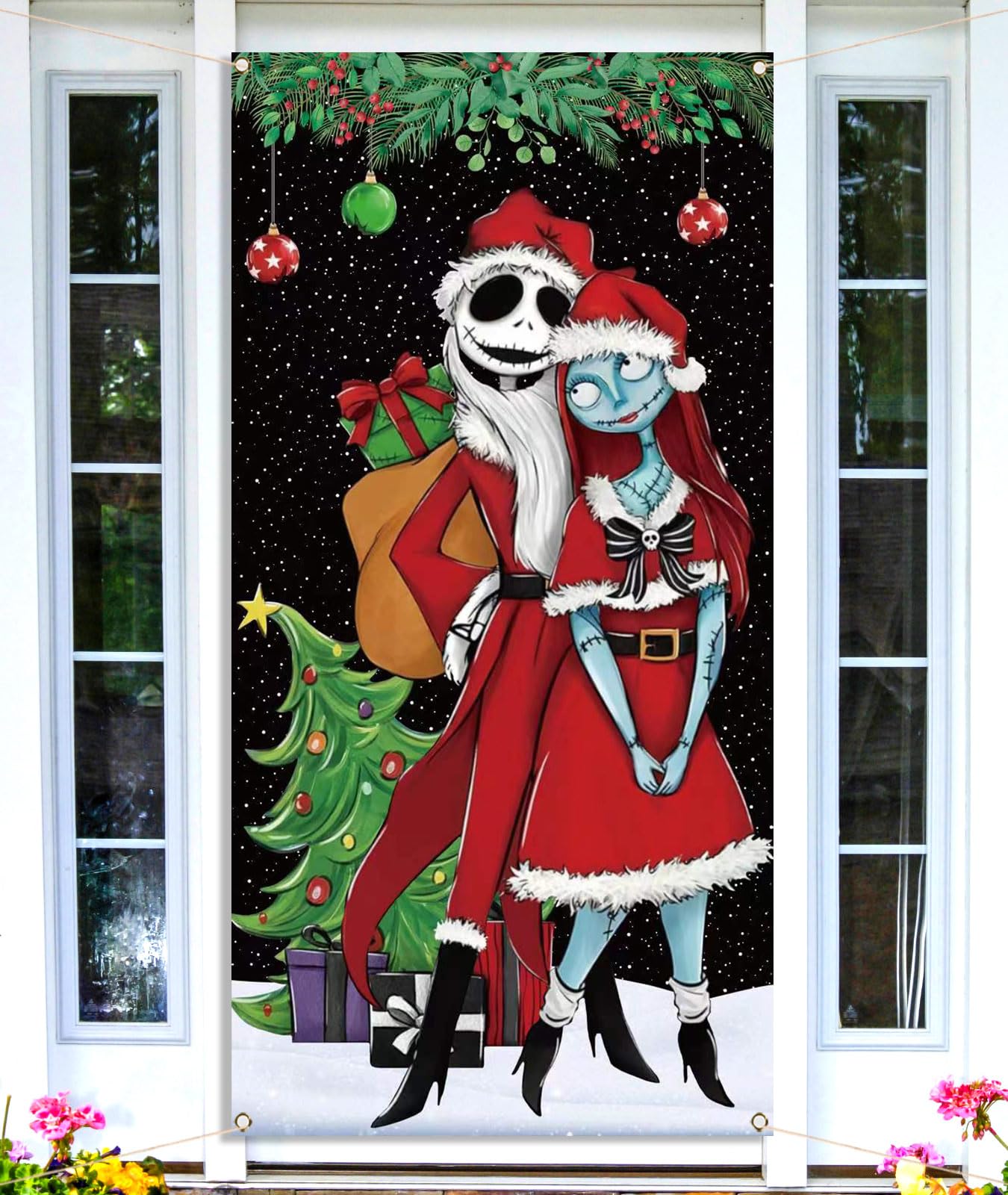 Nightmare Before Christmas Door Designs Vinyl Wall Art Decal, Jack