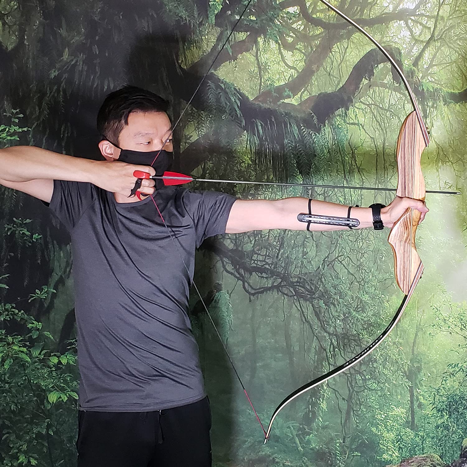 SAS Courage Hunting Takedown Recurve Archery Bow