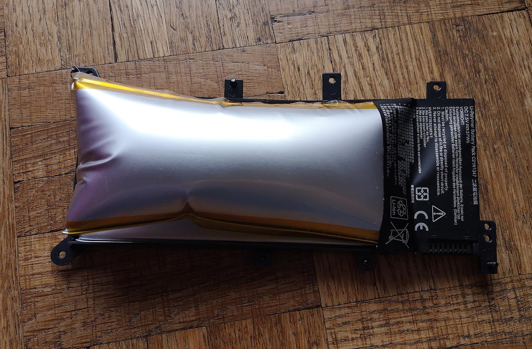 C21N1347 2ICP4/63/134 Remplacement de la Batterie d'ordinateur Portable ...