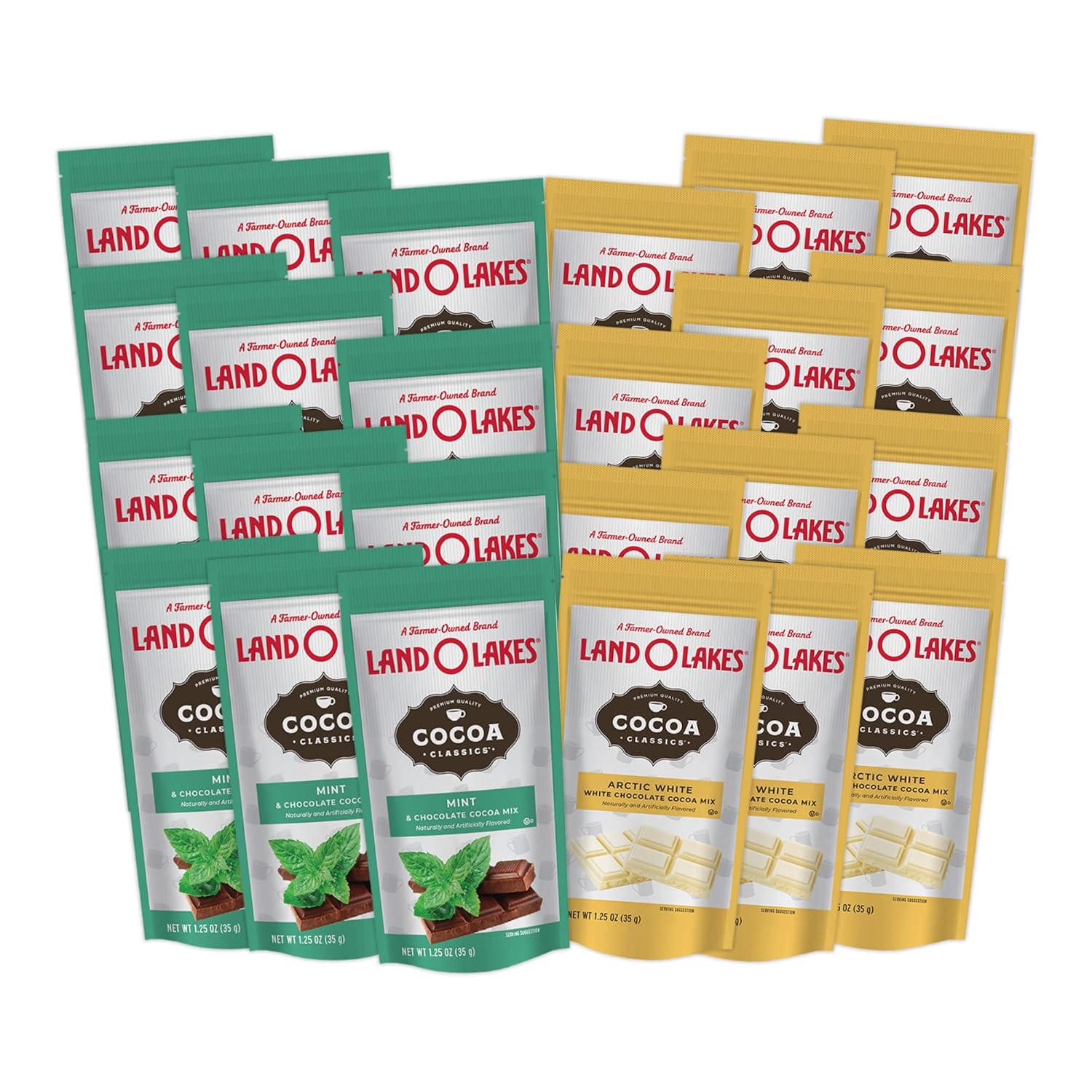 Amazon.com : White Chocolate & Mint Hot Chocolate Assortment. Includes ...