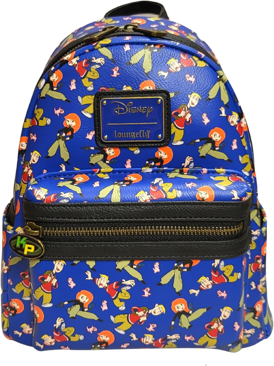 Amazon.com | Loungefly Kim Possible Disney Channel AOP Mini Backpack ...