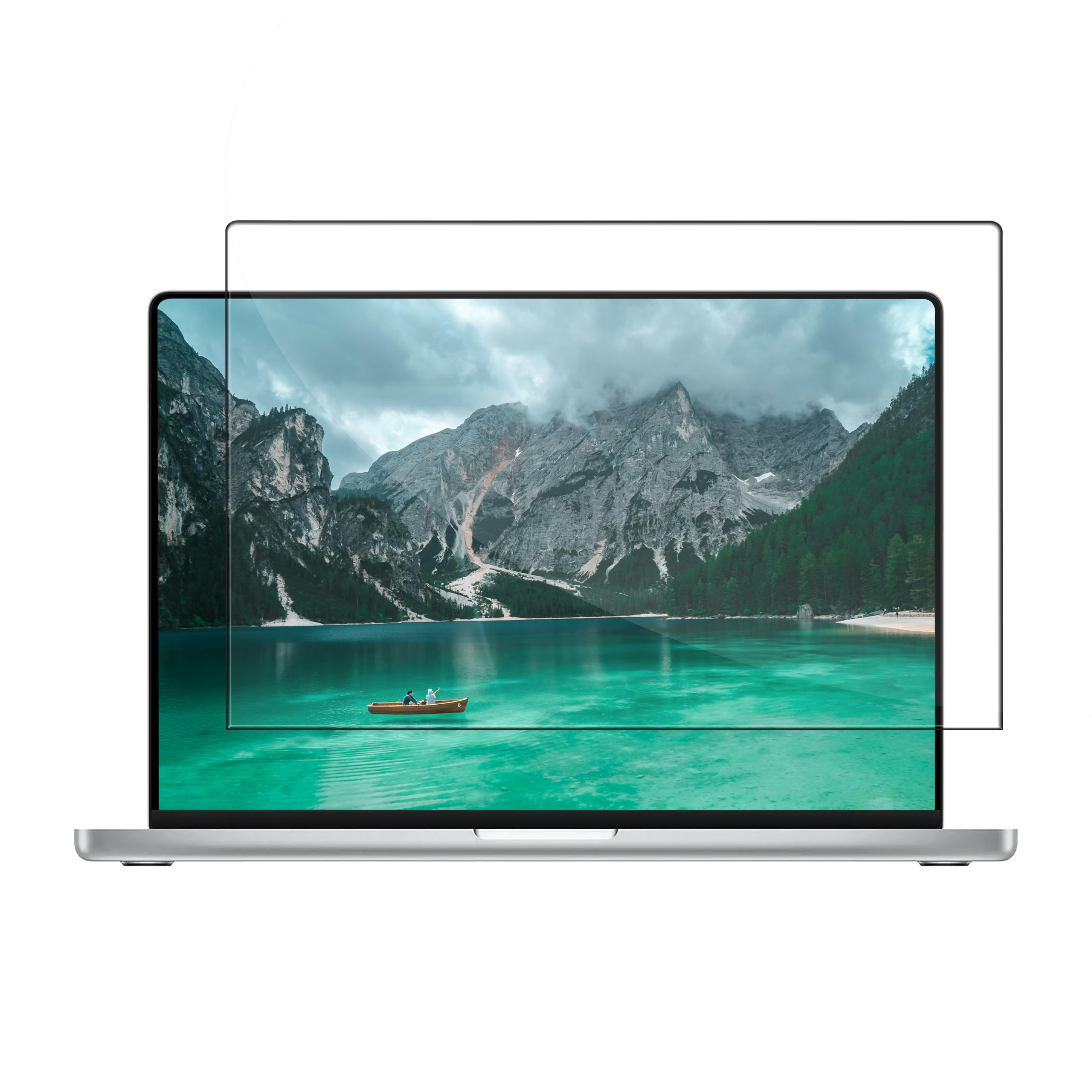 Amphy Unbreakable Laptop PET Screen Guard Protector with Flexible Anti ...