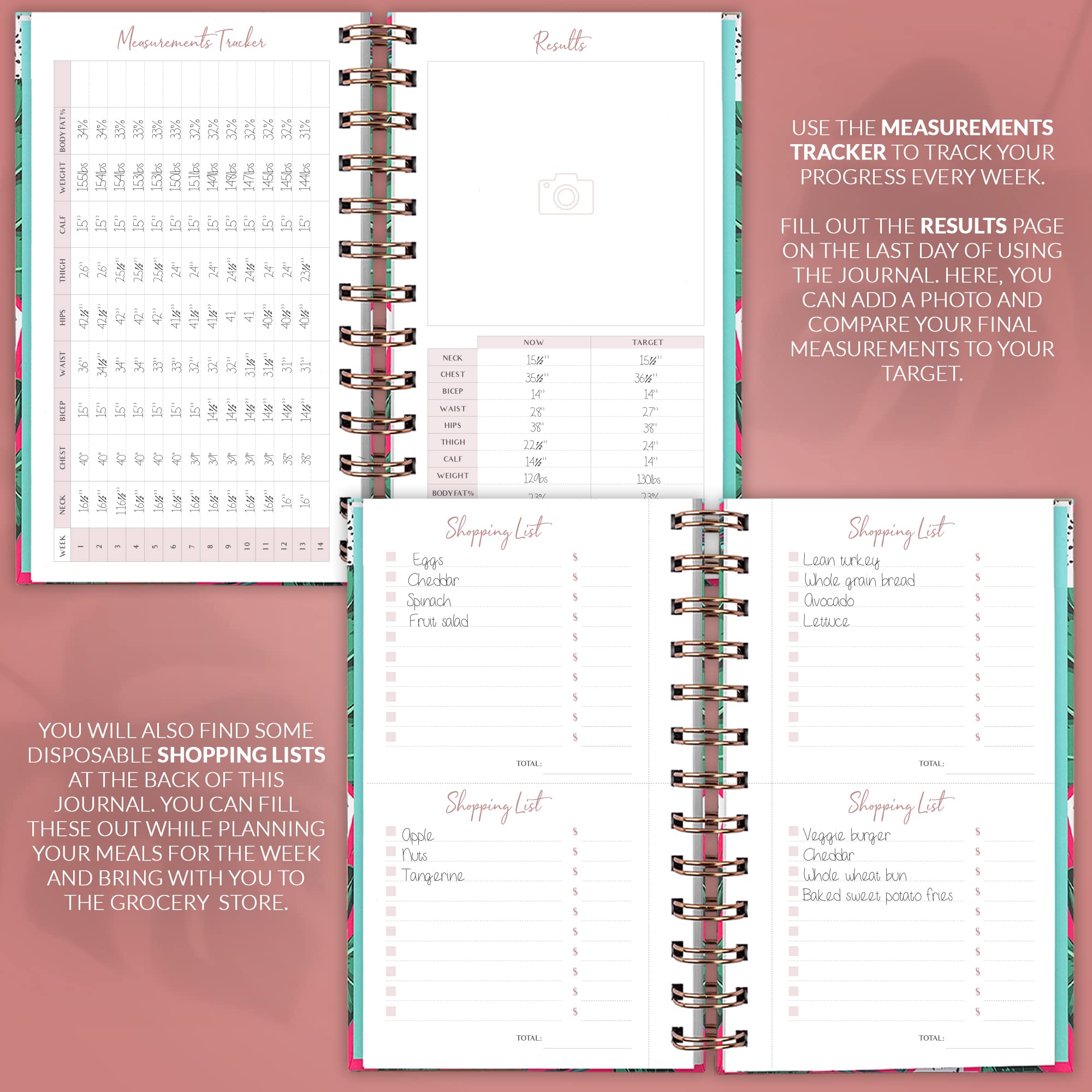 Snapklik.com : PLANBERRY Pocket Food Journal Premium Nutrition Planner ...