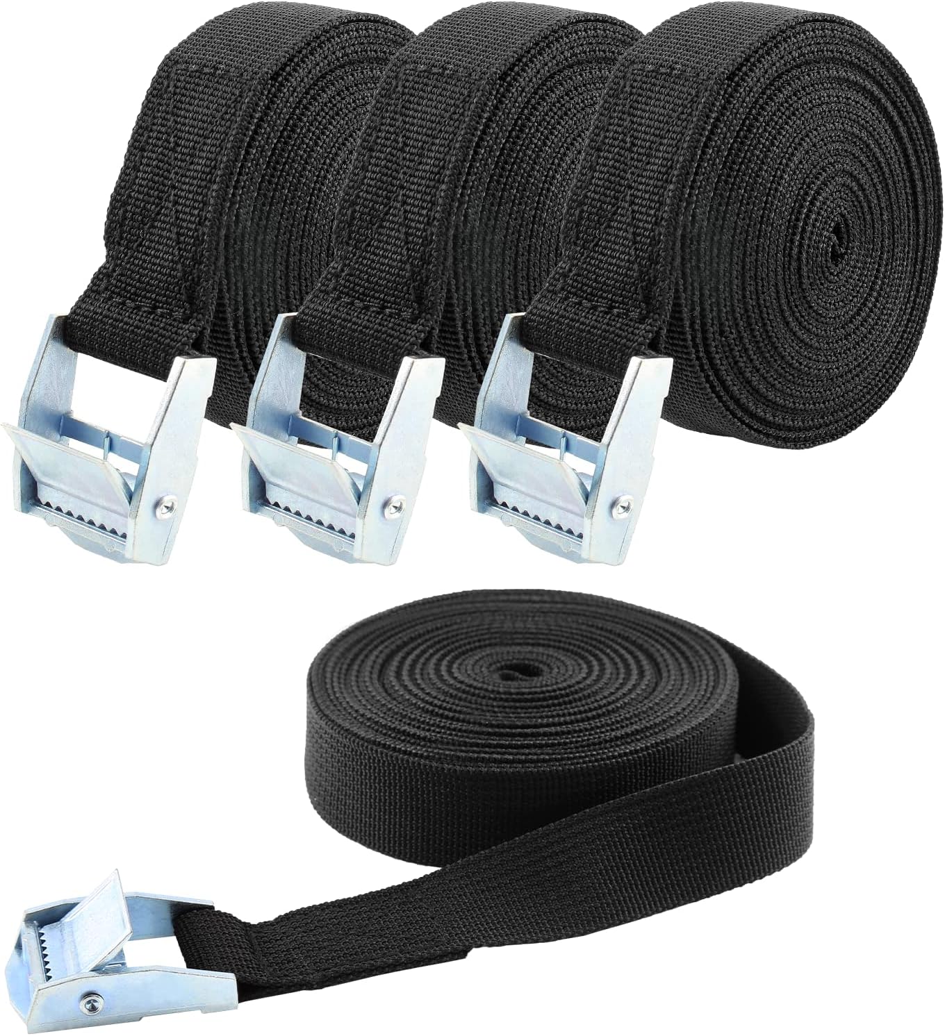 Amazon.com: RilexAwhile Lashing Straps 2 Ft x 1 Inch Tie Down Straps up ...