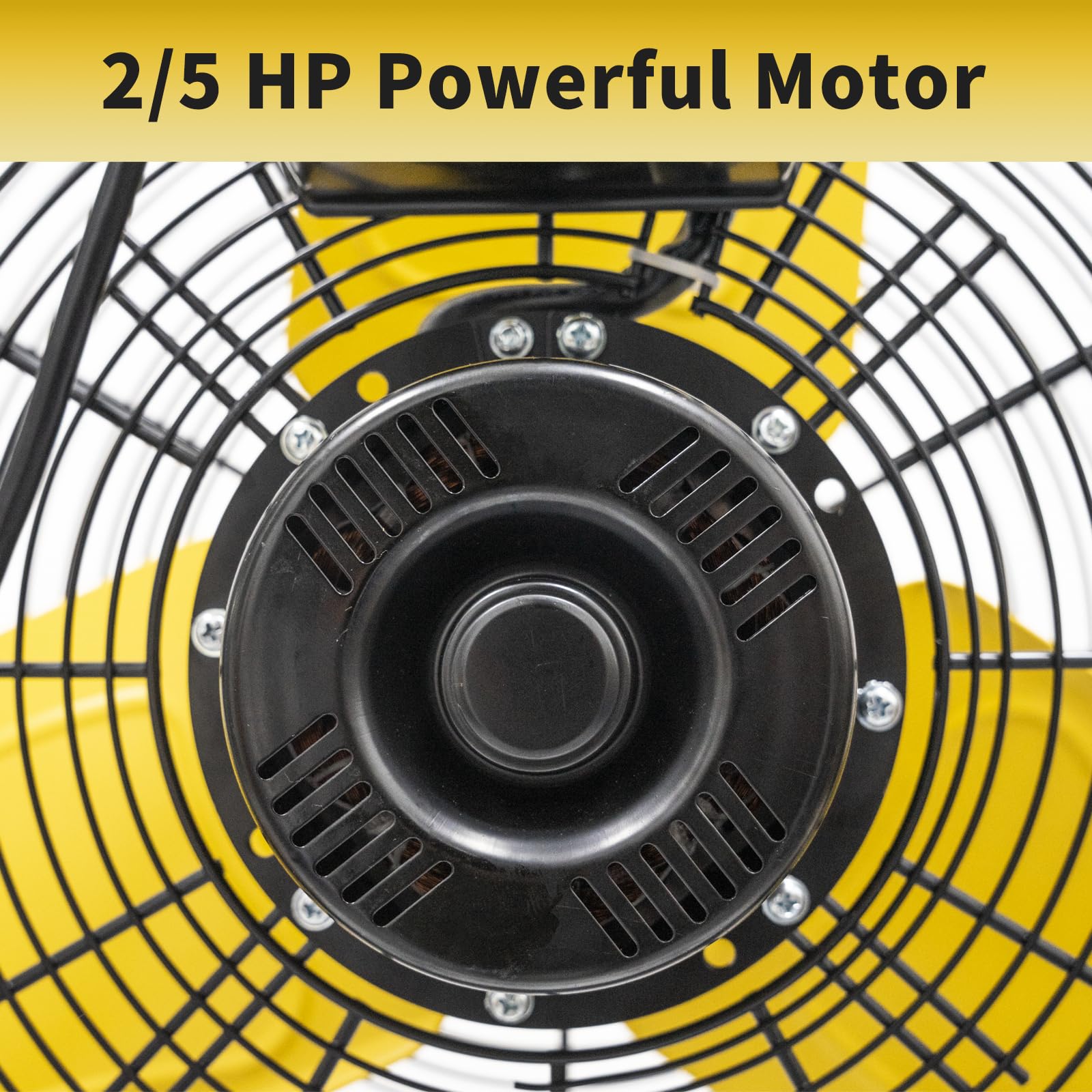 Snapklik.com : HiCFM 7900 CFM 24 Inch Roll-About Tilt Stand Fan