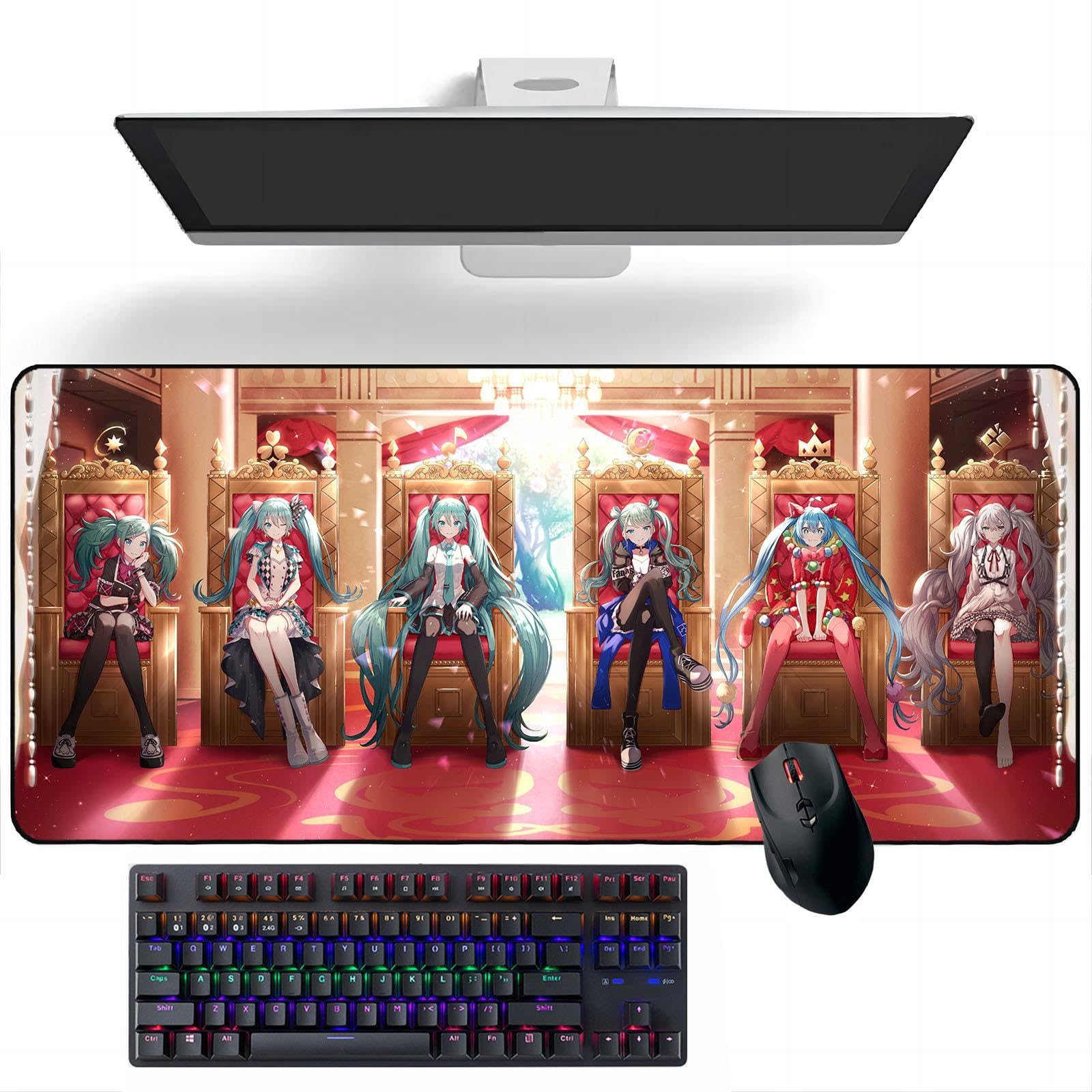 Amazon.com: ZEKYGPP Anime Mouse pad Hatsune Miku Anime Mouse Pads ...