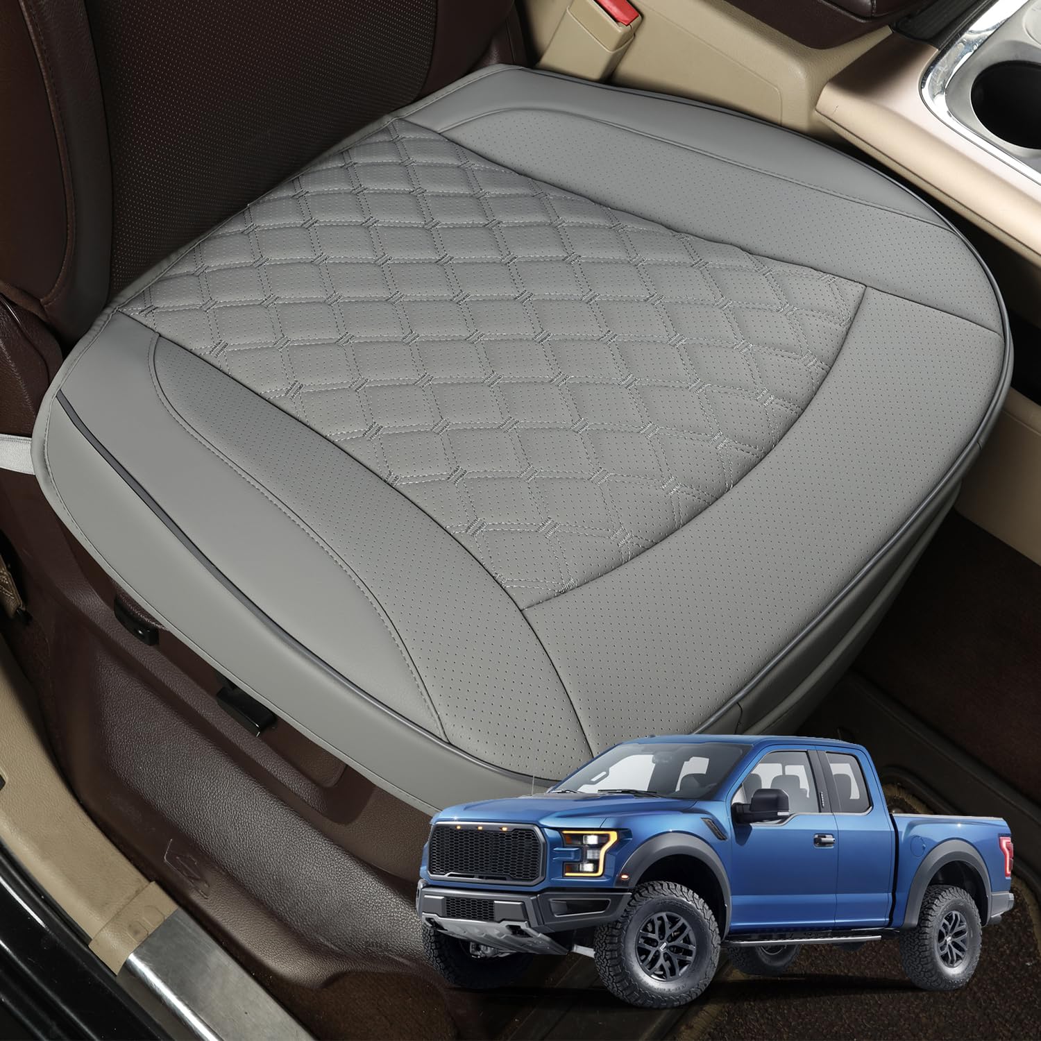 Snapklik.com : GIANT PANDA Bottom Seat Covers For Trucks, Front Seat ...