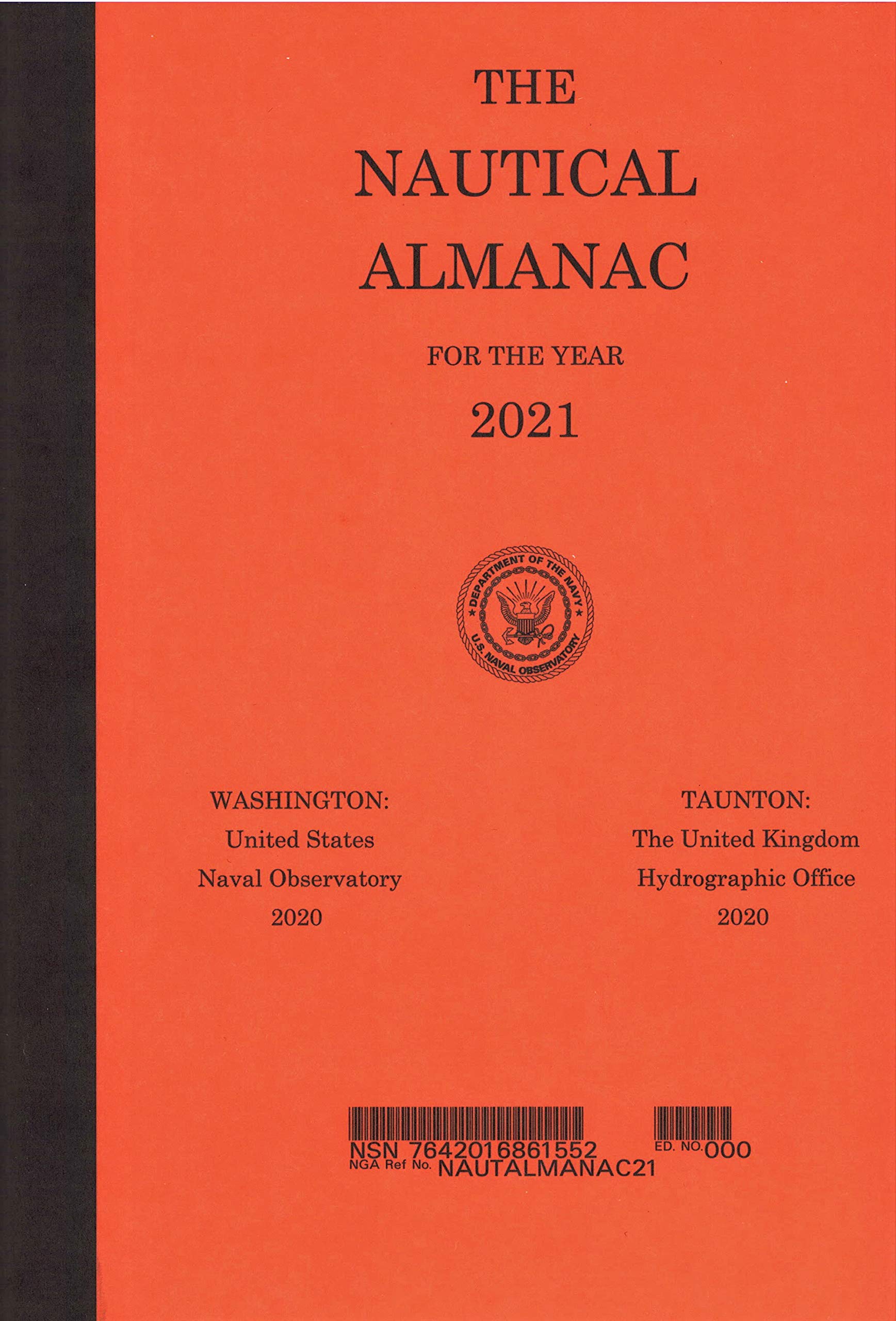 Nautical Almanac 2021 (The Nautical Almanac): Government Publications ...