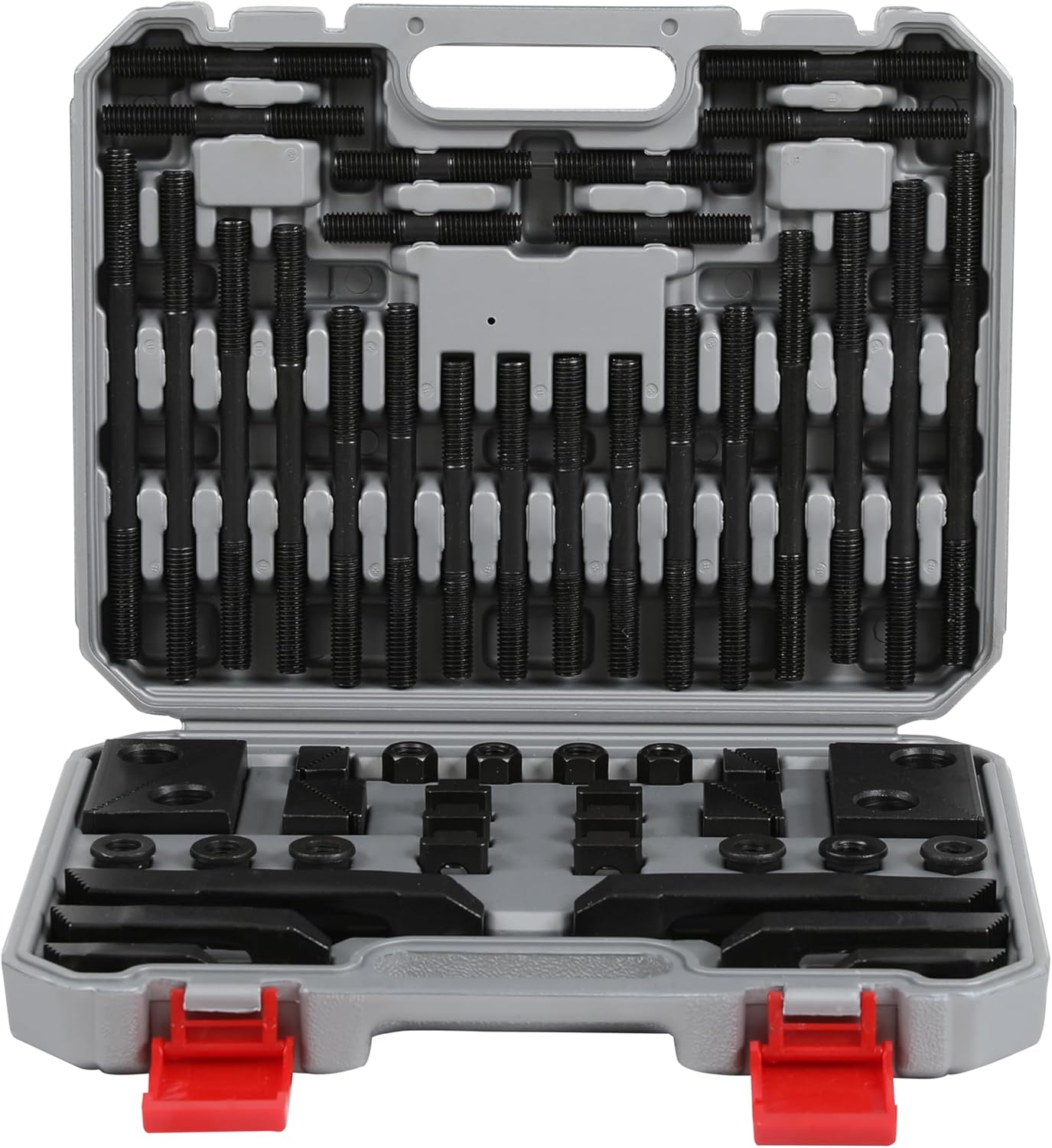 HFS(R) 58PC/SET 3/4" Slot 5/8"-11 Stud Hold Down Clamp Clamping Set Kit ...